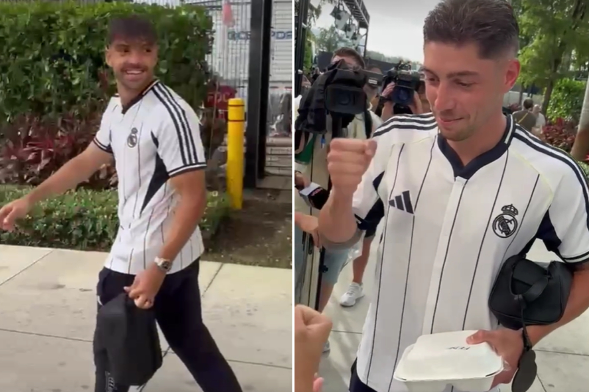 El pasillo de vuelta del Real Madrid: "El Madrid siempre gana" de ...