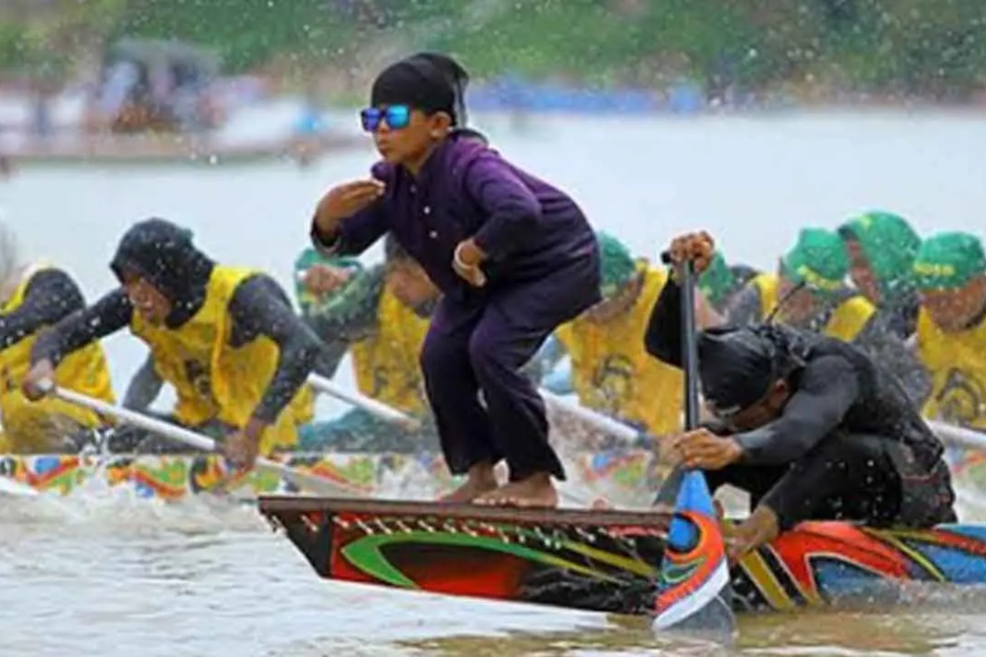El baile viral del niño de Tik Tok en las regatas de Indonesia y su ...