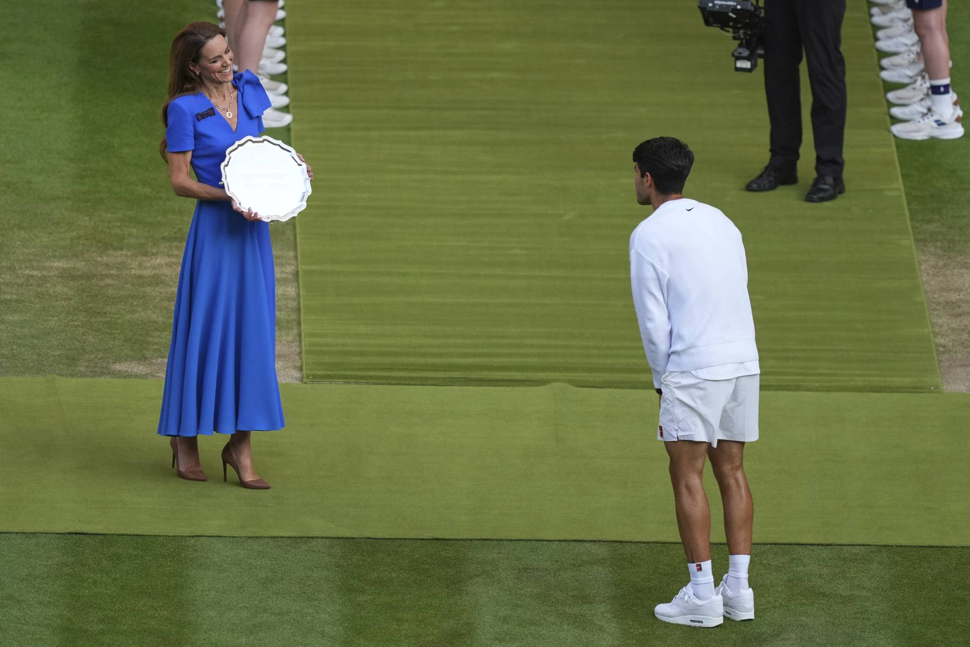 El gesto de Carlos Alcaraz con Kate Middleton que ha dejado sin ...