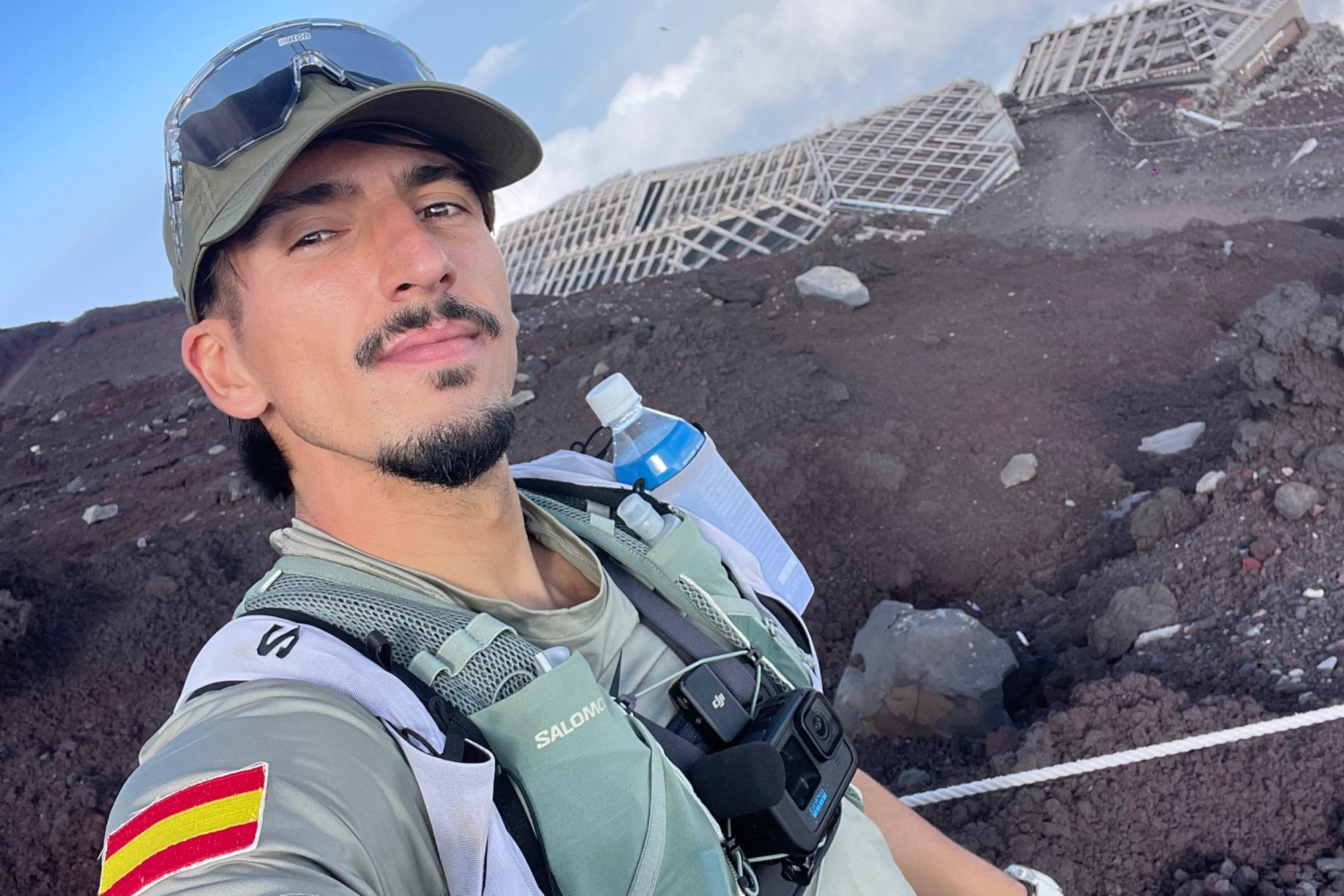 La última locura de Juancar Gimeno, la única persona en subir el Monte ...