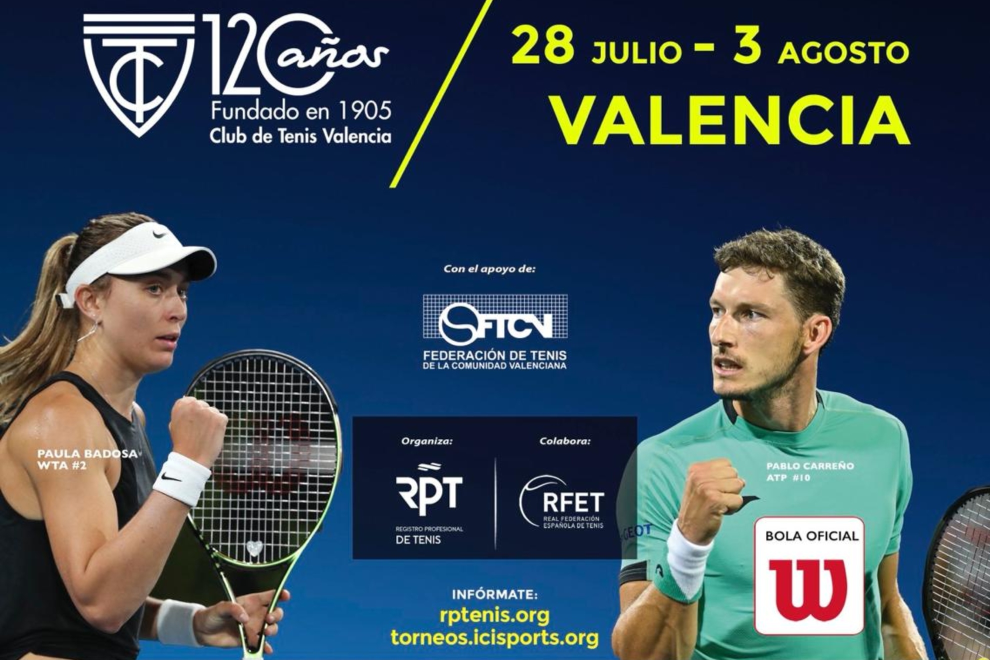 El Club de Tenis Valencia acoge el 30º Circuito RPT - MARCA by Wilson