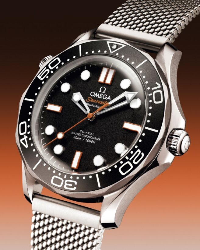 El Omega Seamaster Diver 300M se viste también de naranja
