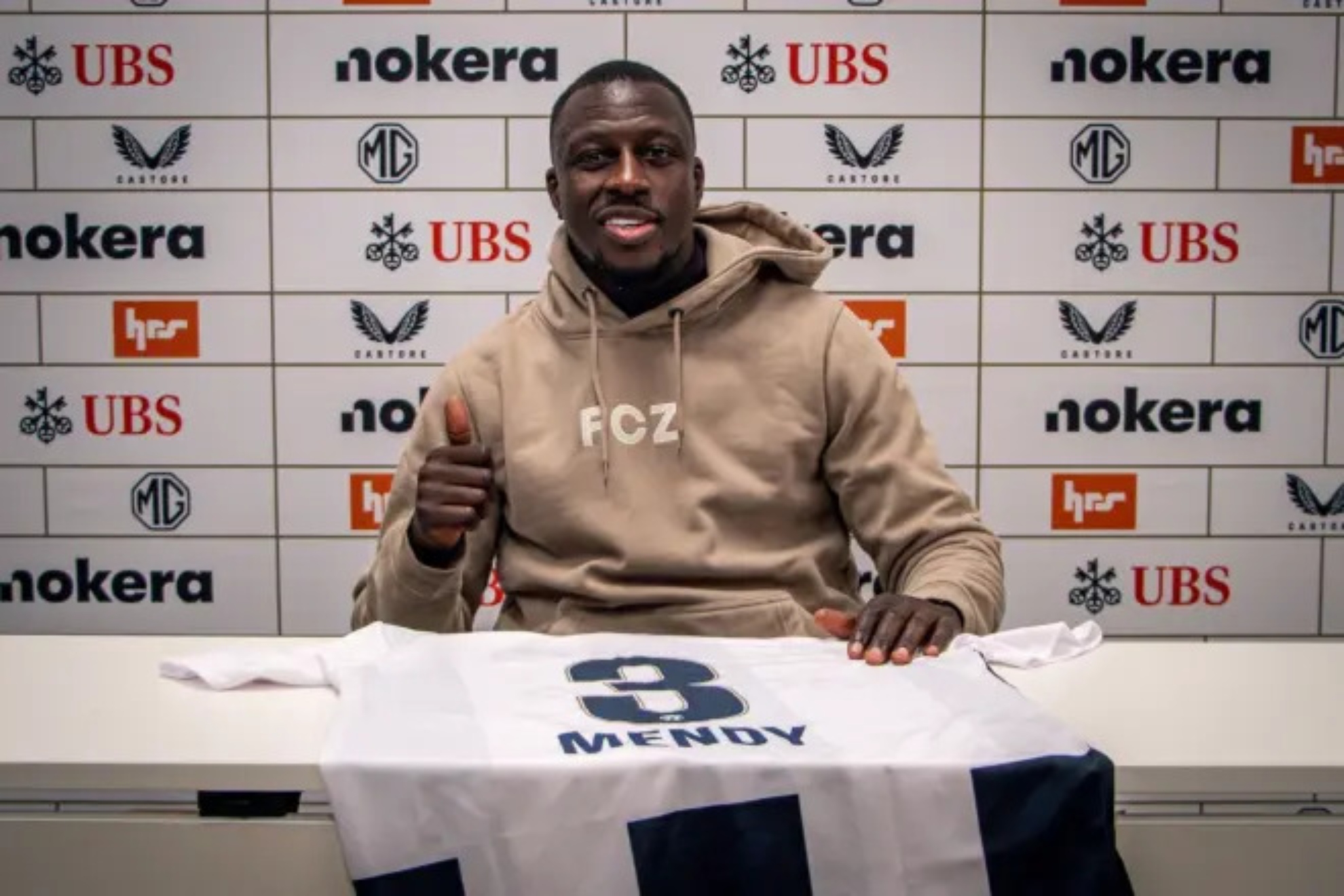 El FC Zúrich rescinde el contrato de Benjamin Mendy por sus conductas ...