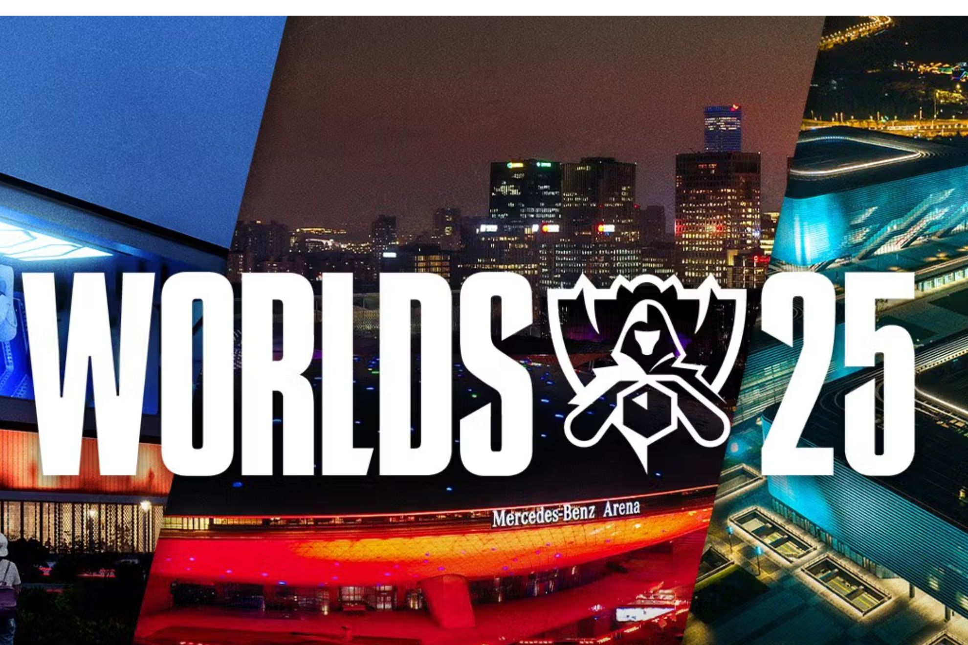 Todas las fechas y sedes de los Worlds 2025 de League of Legends