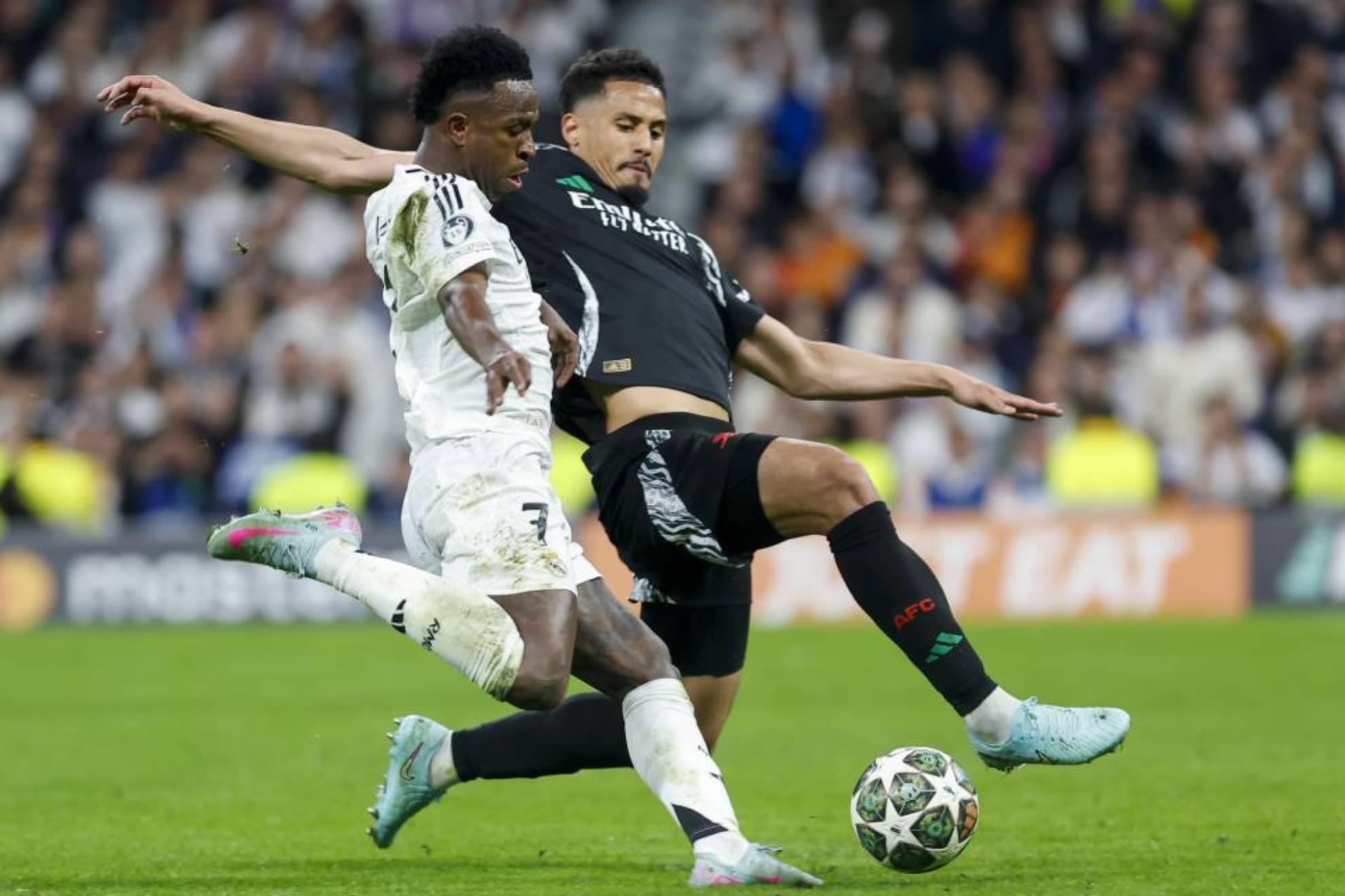 Saliba se aleja del Real Madrid: "Espero renovar pronto"