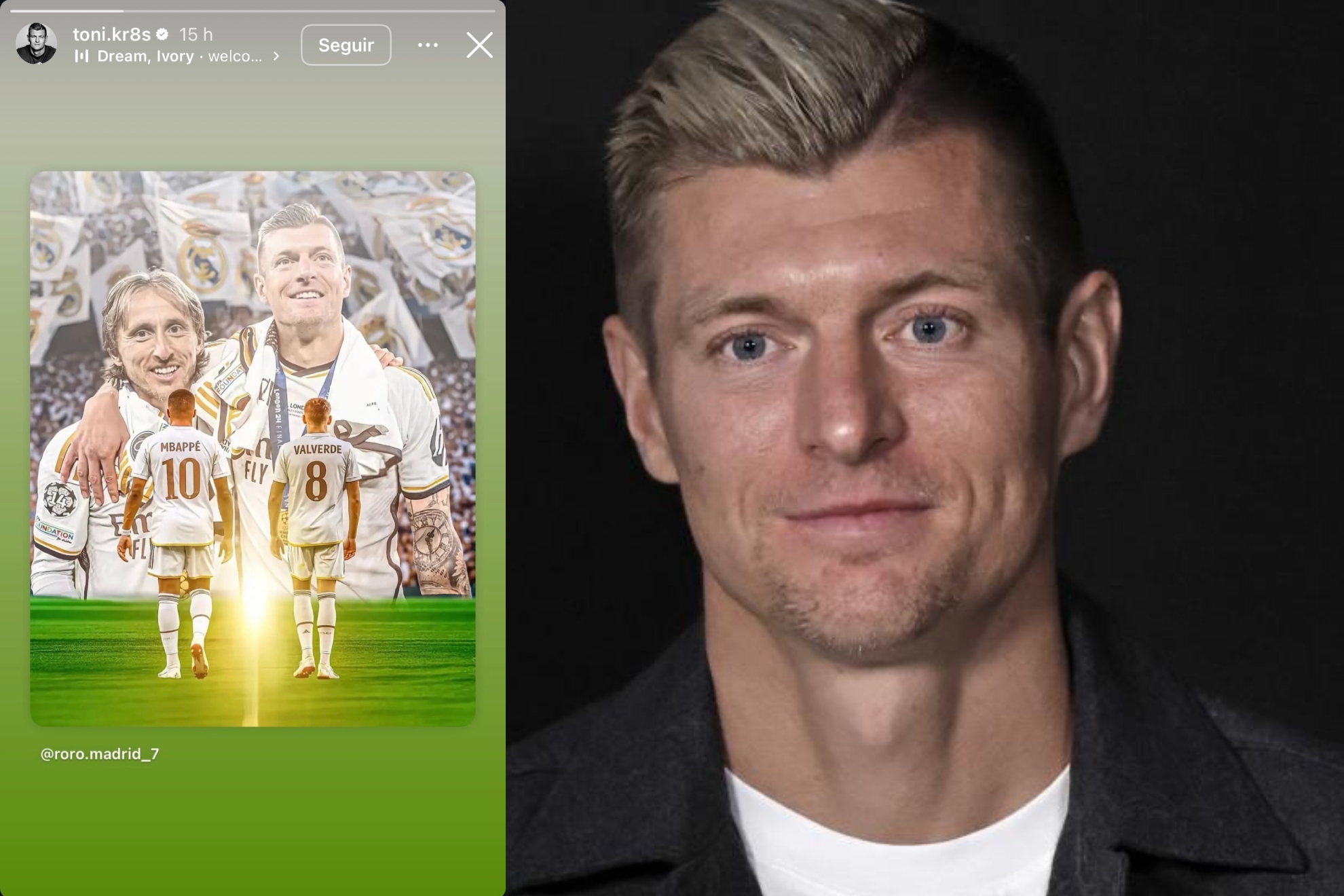 Kroos 'avala' el recambio generacional del Real Madrid