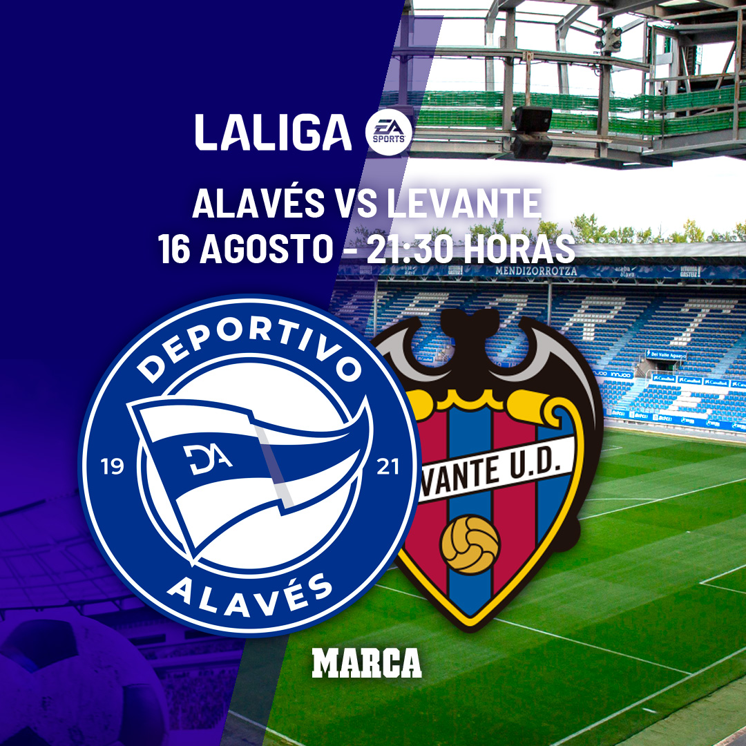 Alavés - Levante: a qué hora y dónde ver el partido de LaLiga EA Sports