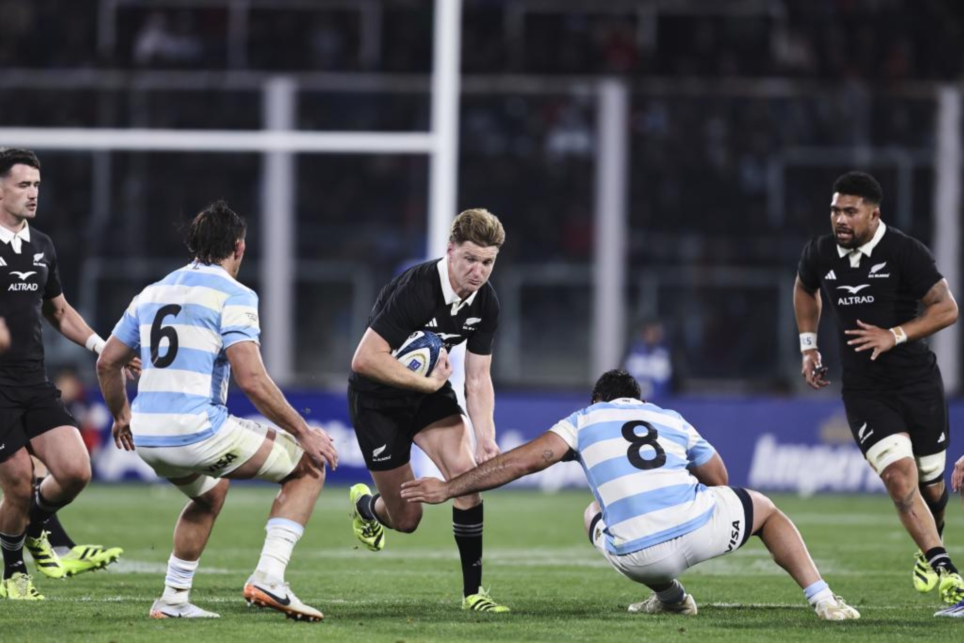 Argentina no pudo con Nueva Zelanda en el Rugby Championship