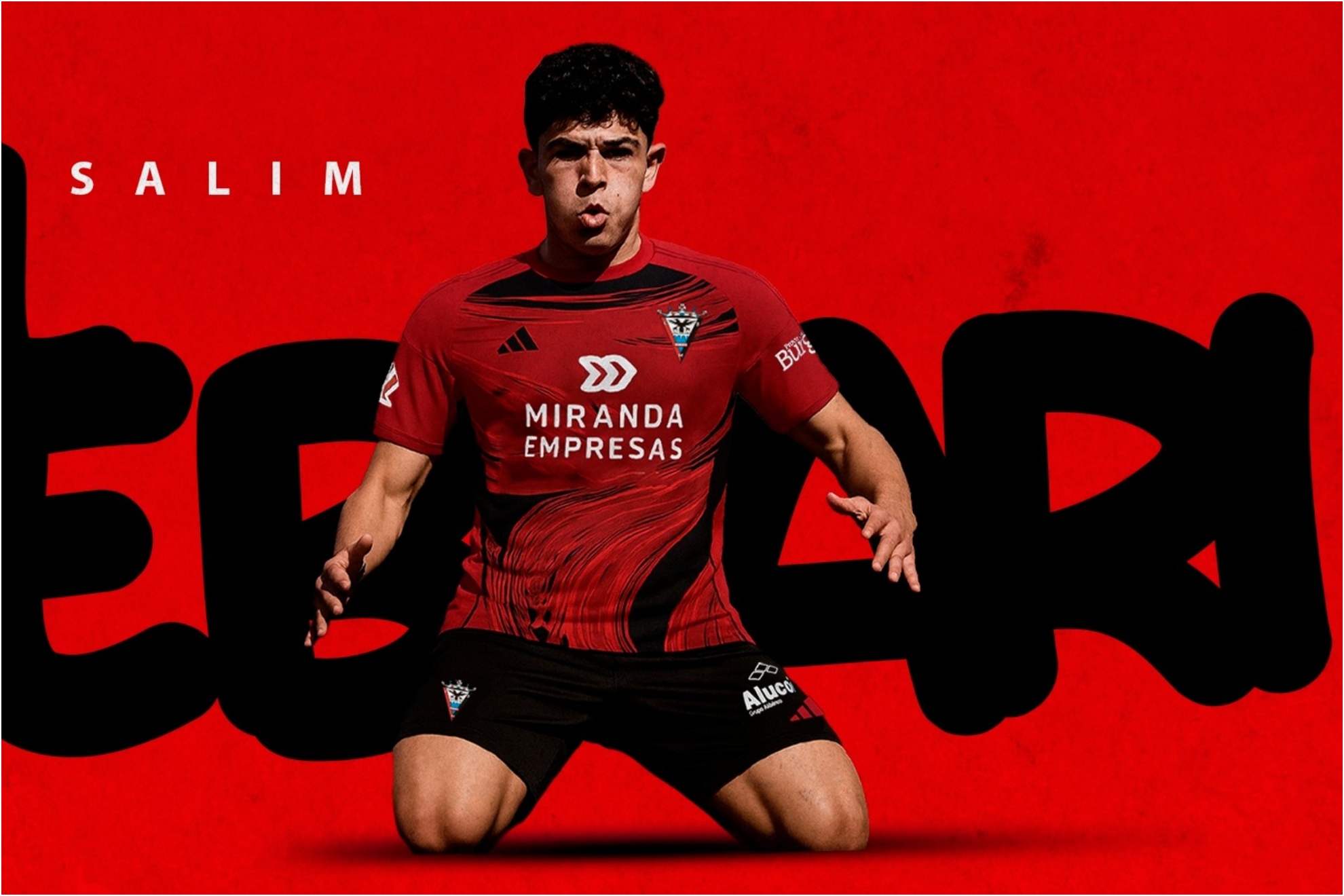 El Mirandés incorpora a Salim El Jebari, cedido por el Atlético de Madrid