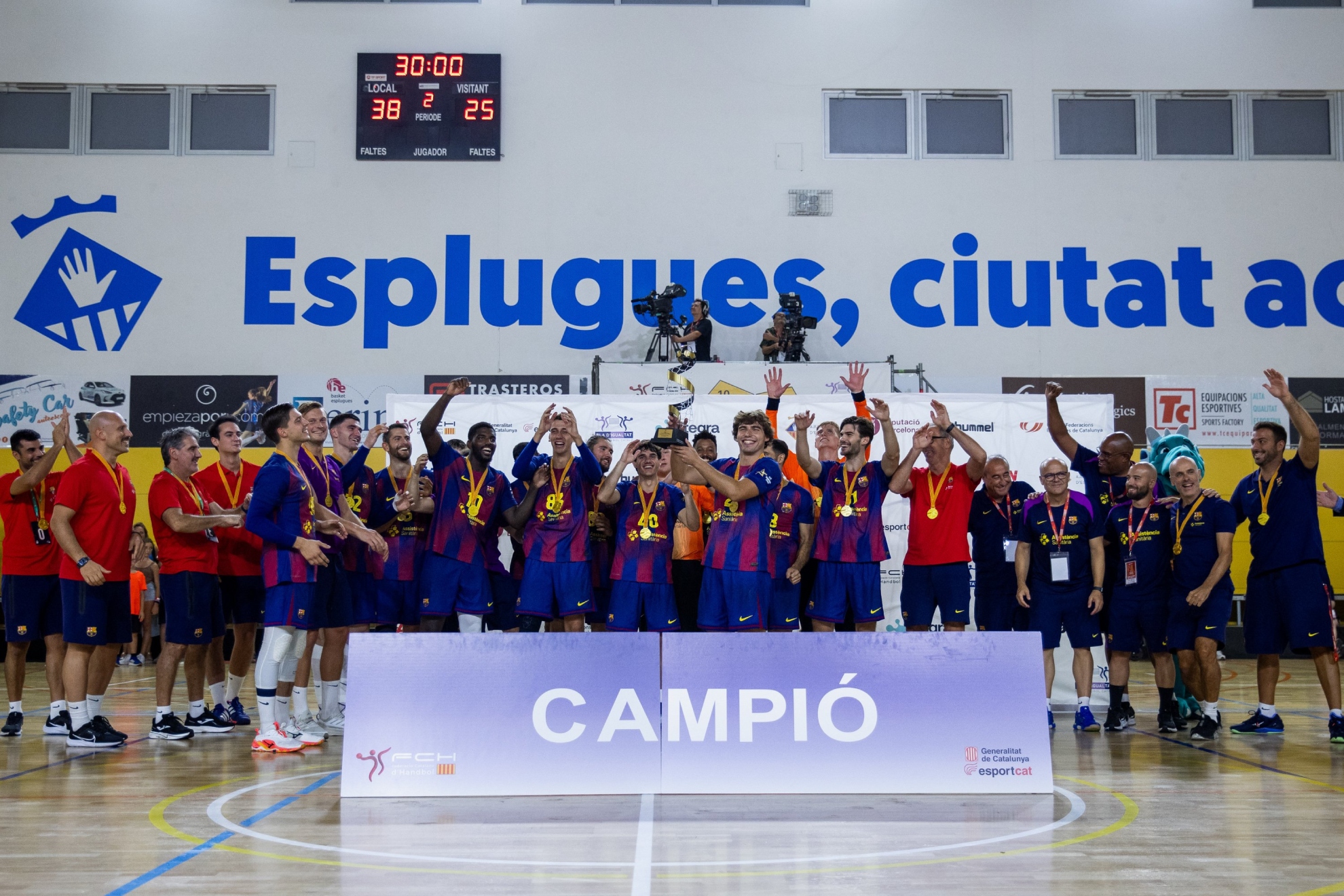 El Barça no da opción al Granollers en la Supercopa catalana
