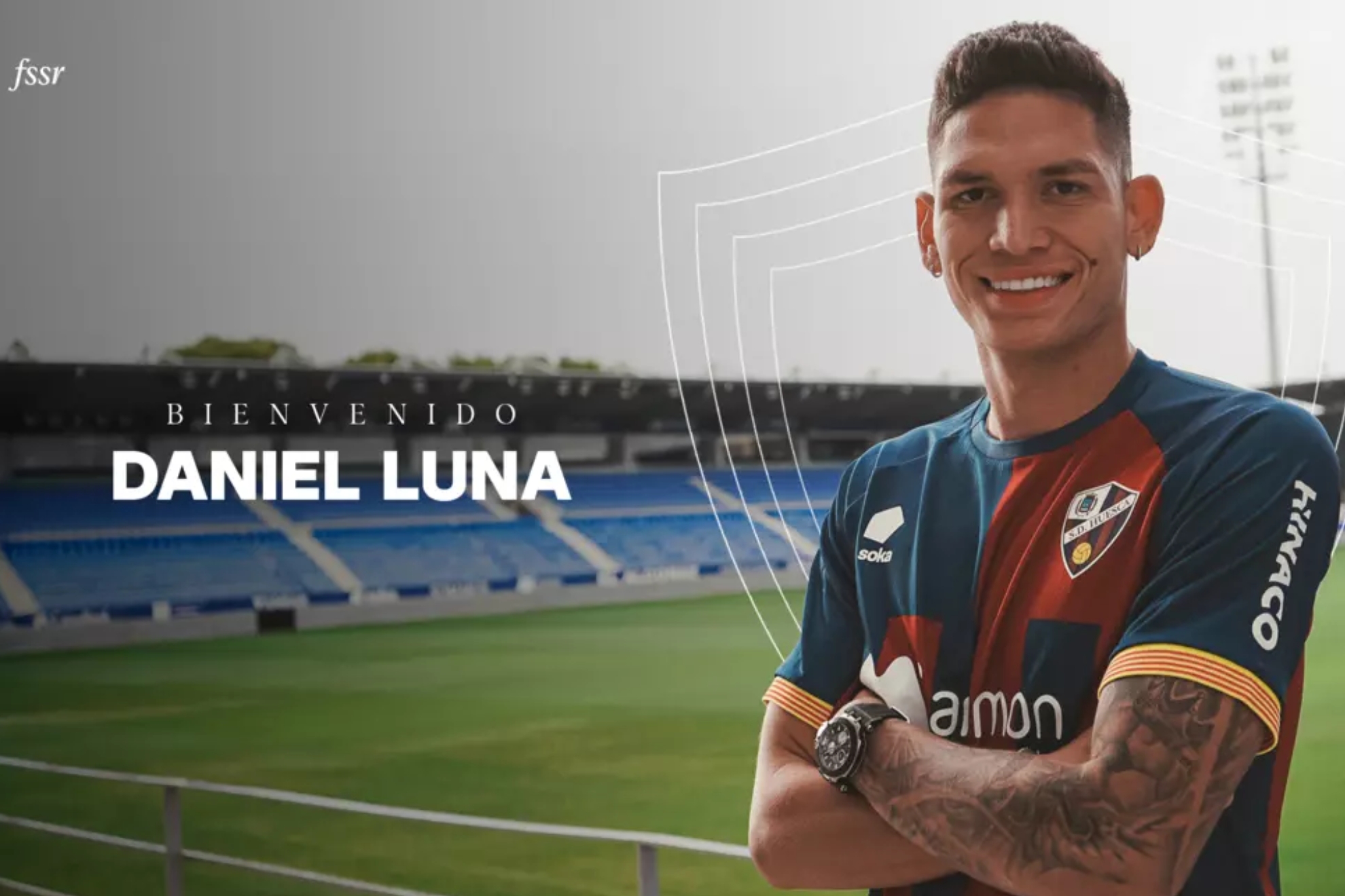 El Huesca mejora su ataque con Dani Luna