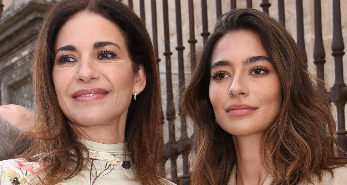 La modelo Rocío Crusset y la reacción de su madre, Mariló Montero, a un ...
