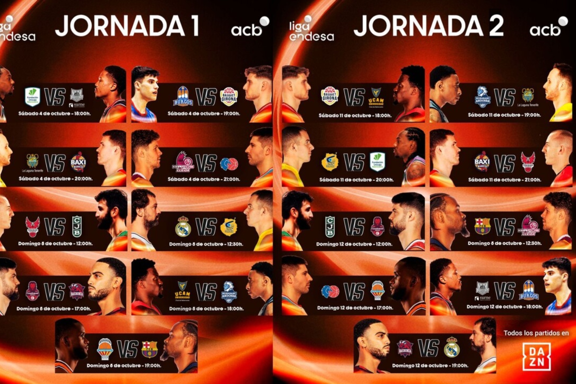 TVE dará el partido del domingo a las 12.30 y se estrena el 5 de octubre con el Real Madrid-Gran ...