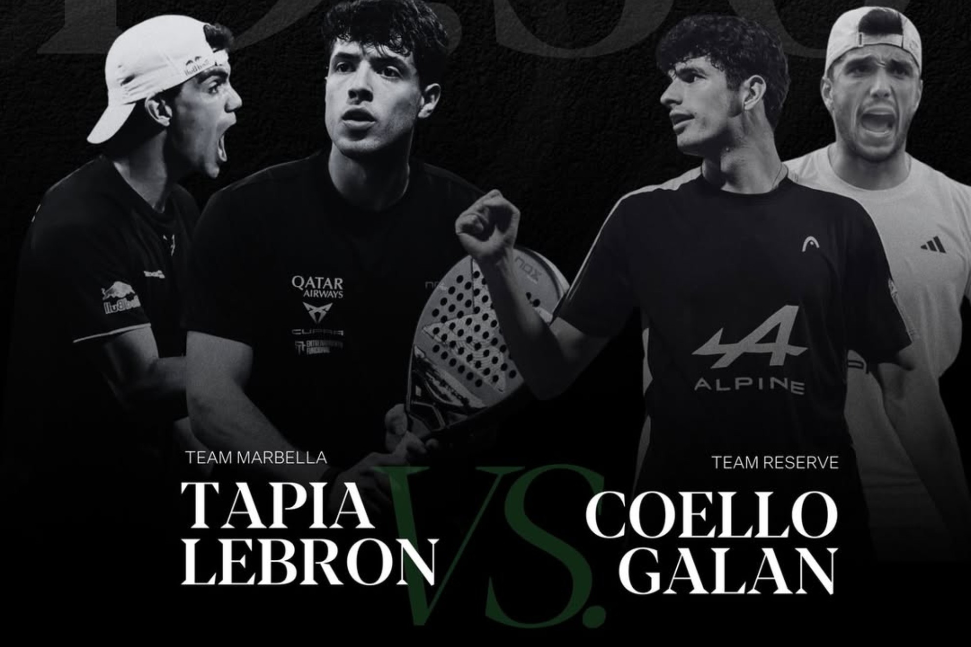 Arturo Coello y Alejandro Galán vs. Juan Lebrón y Agustín Tapia ...