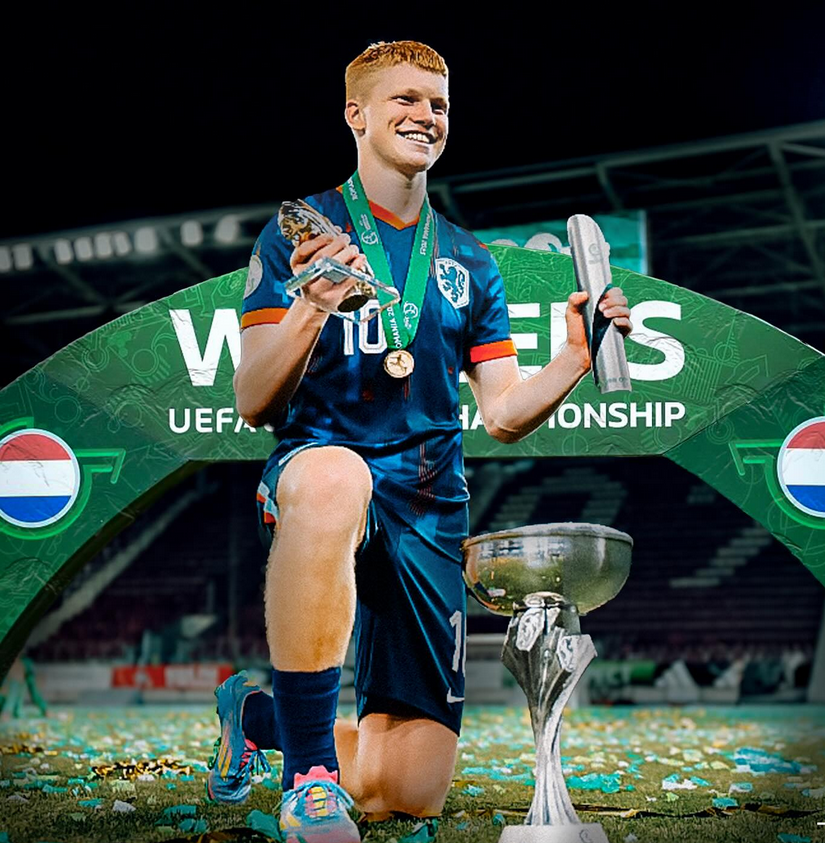 Kees Smit, el MVP juvenil que interesa a Madrid y Barcelona, tiene ...