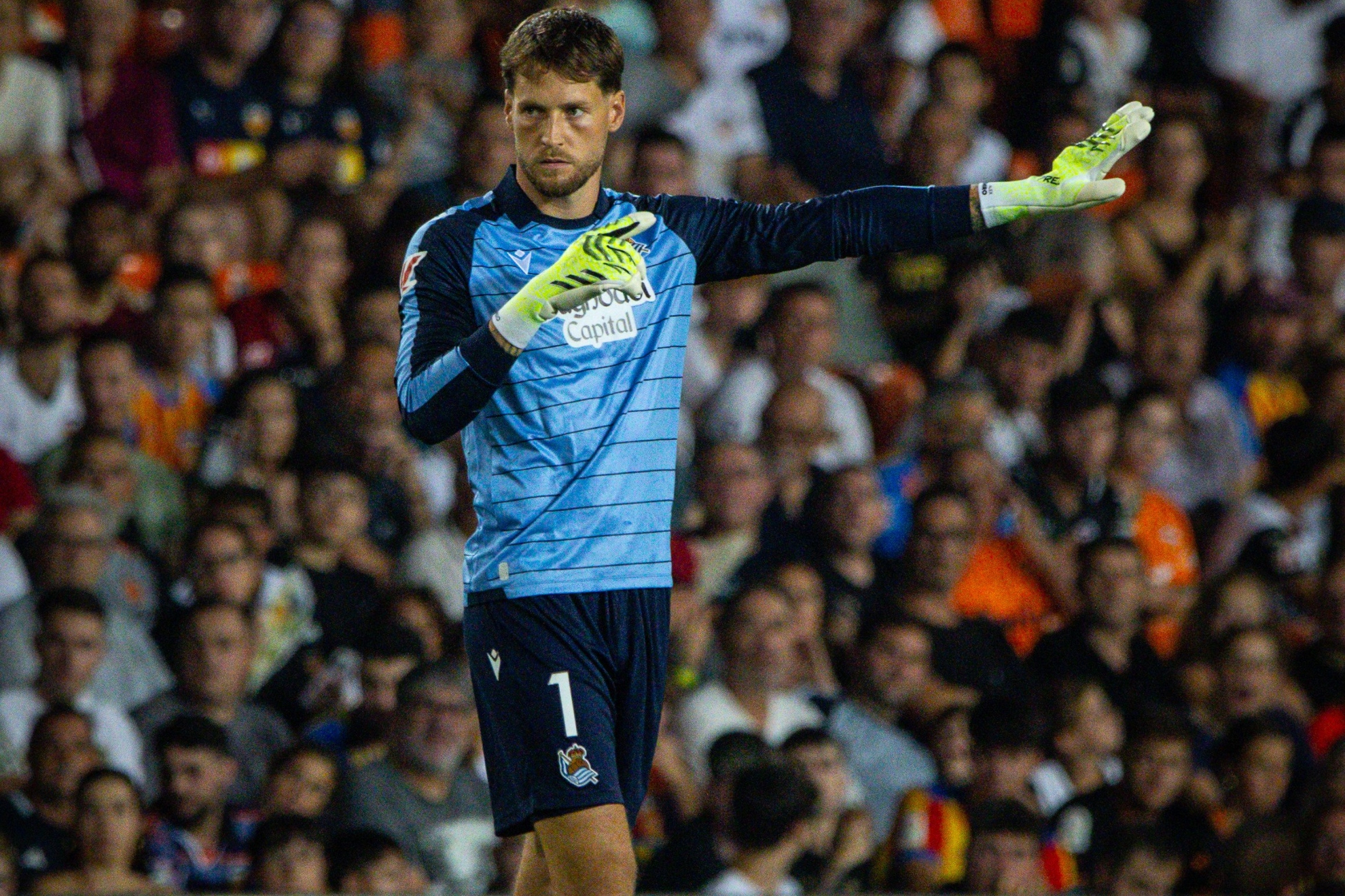 Remiro se reivindicó pese a la derrota