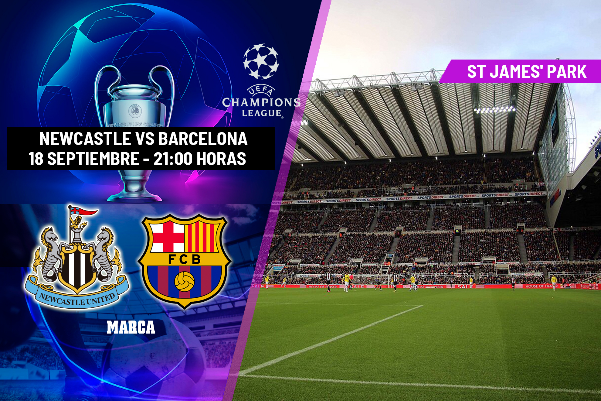 Newcastle - Barcelona: la Champions, toda una obsesión para el Barça