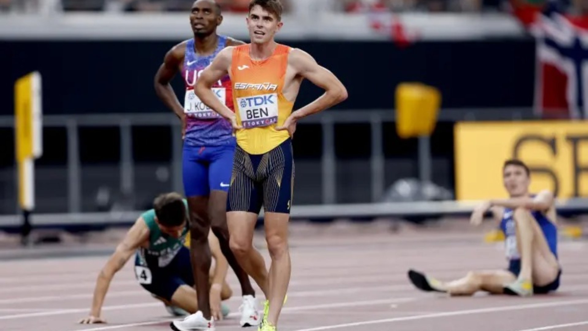 Simbu, después de ser campeón del mundo de maratón por tres centésimas ...