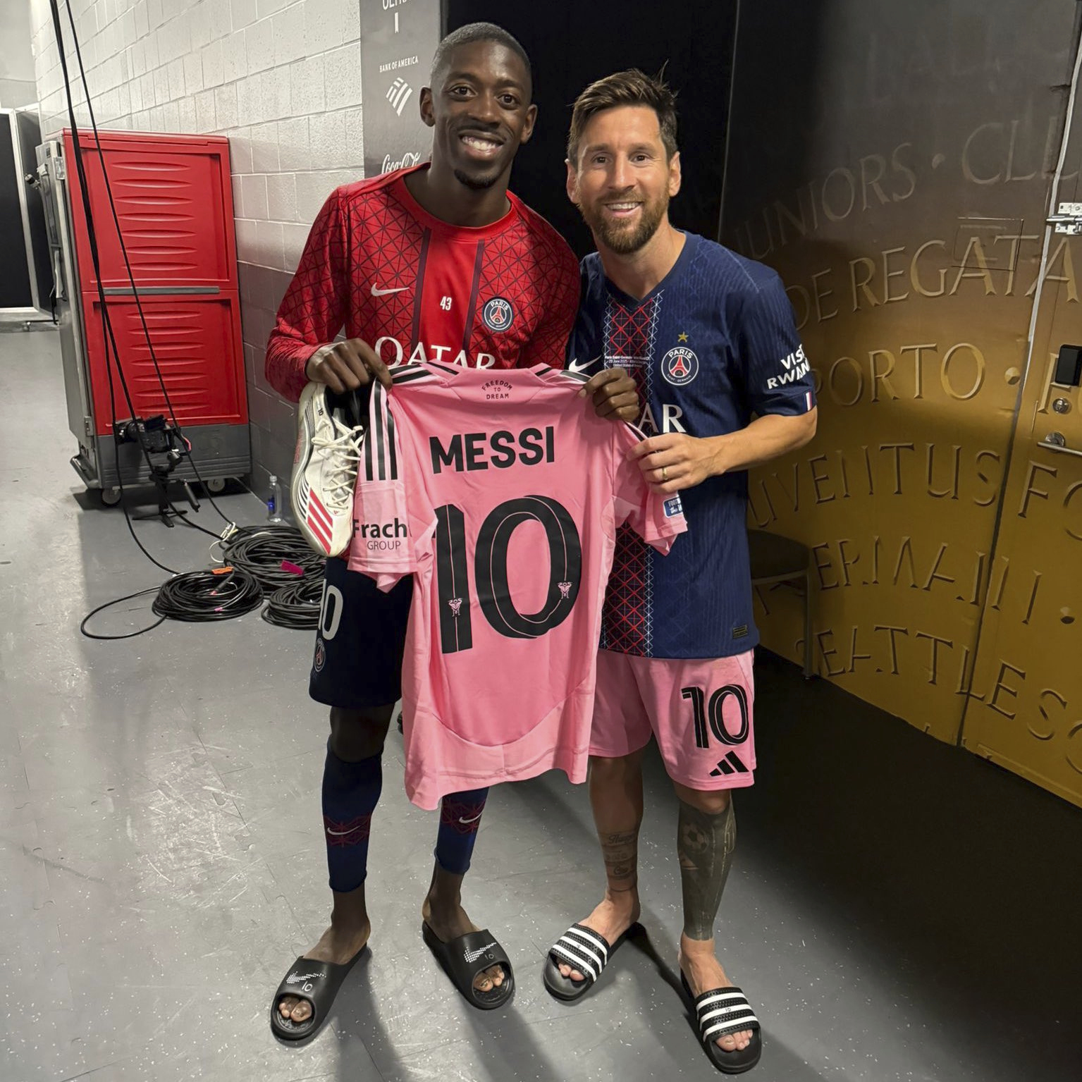 El mensaje de Messi a Dembélé tras ganar el Balón de Oro y su consejo ...
