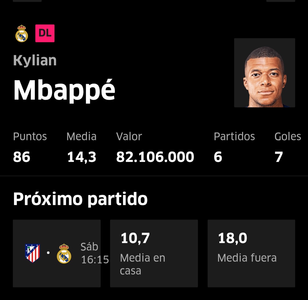 'Killer' Mbappé iguala la mejor versión Fantasy de Messi