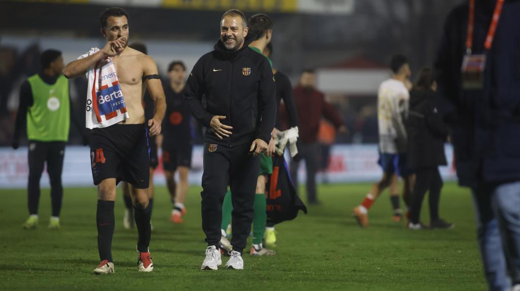 Eric García: "Hansi Flick me ha dado mucha confianza"