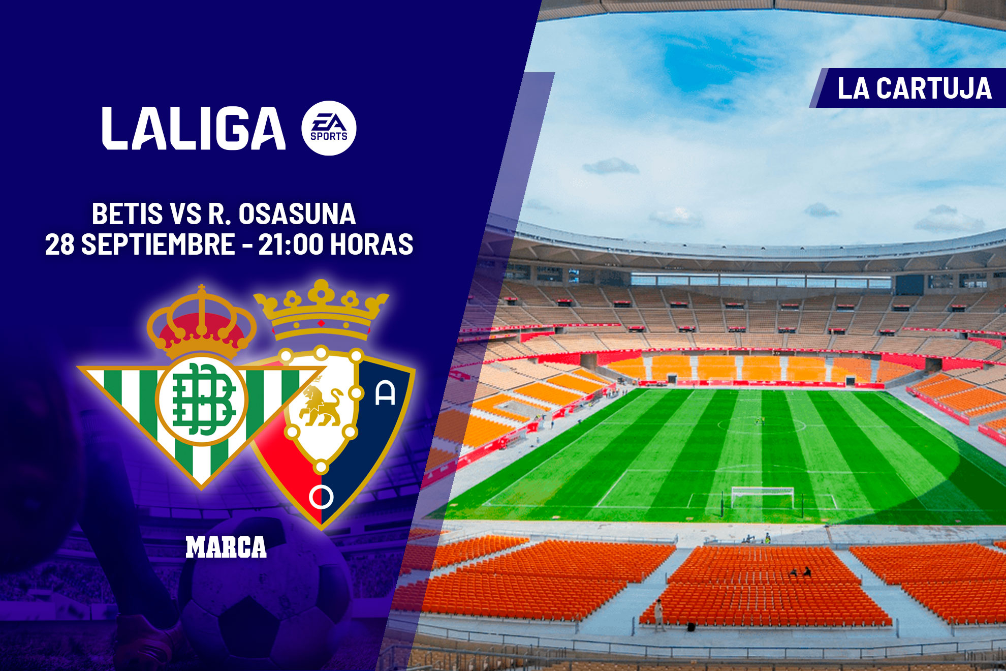 Betis - Osasuna: horario y dónde ver hoy en TV y online el partido de ...