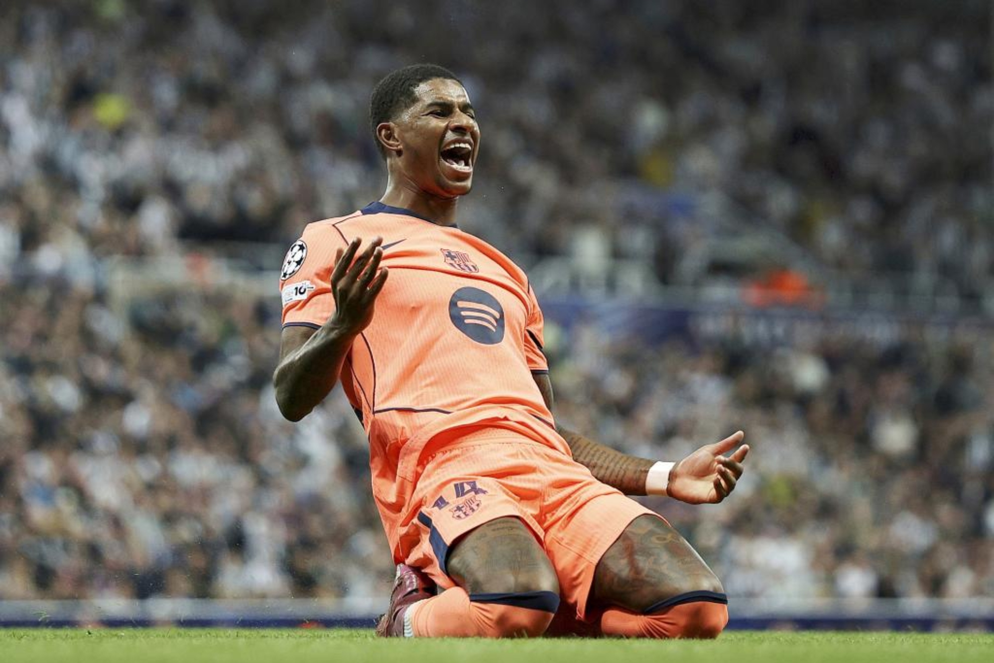 Rashford siempre aparece en el gol