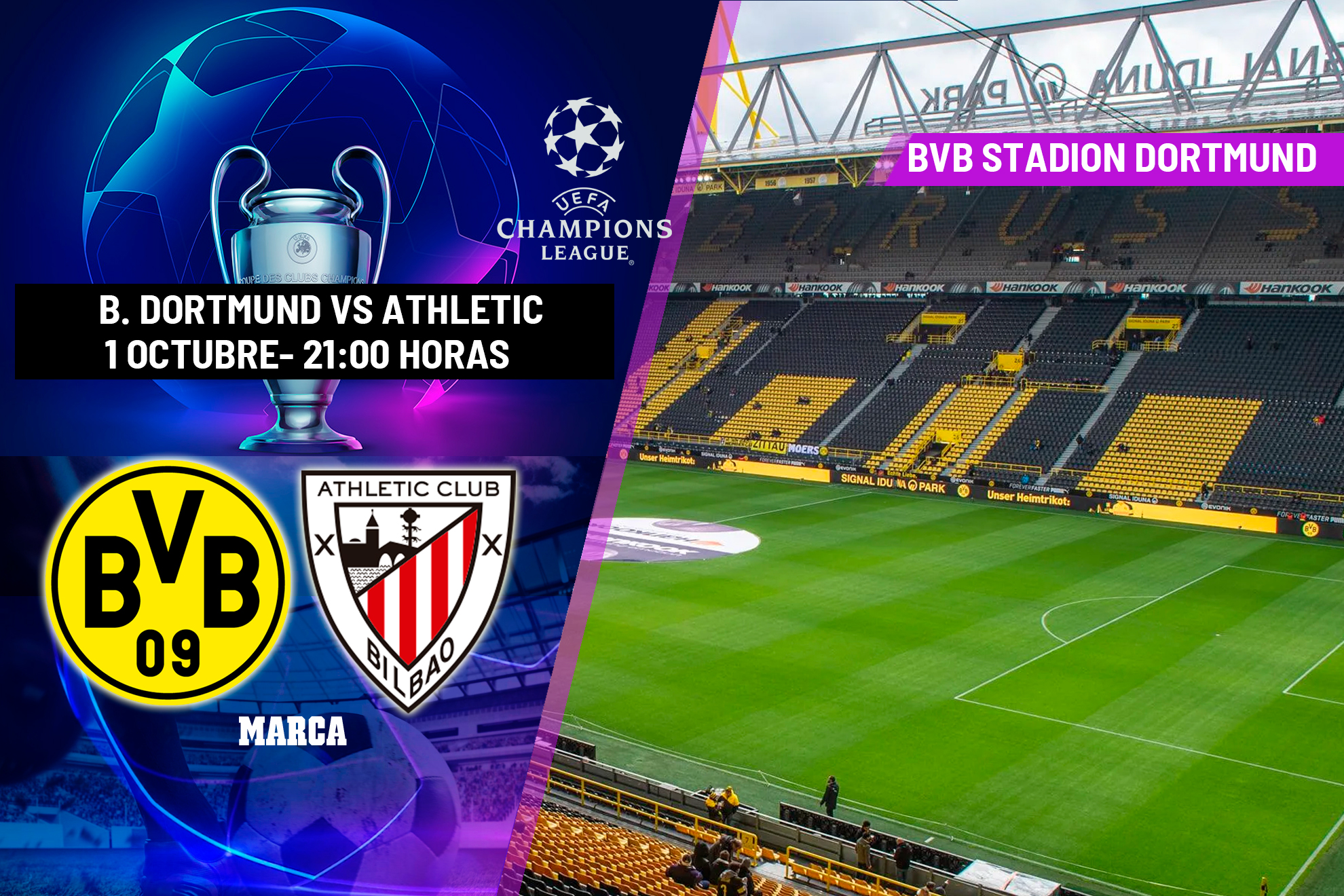 Alineación confirmada del Athletic hoy contra el Borussia Dortmund en ...