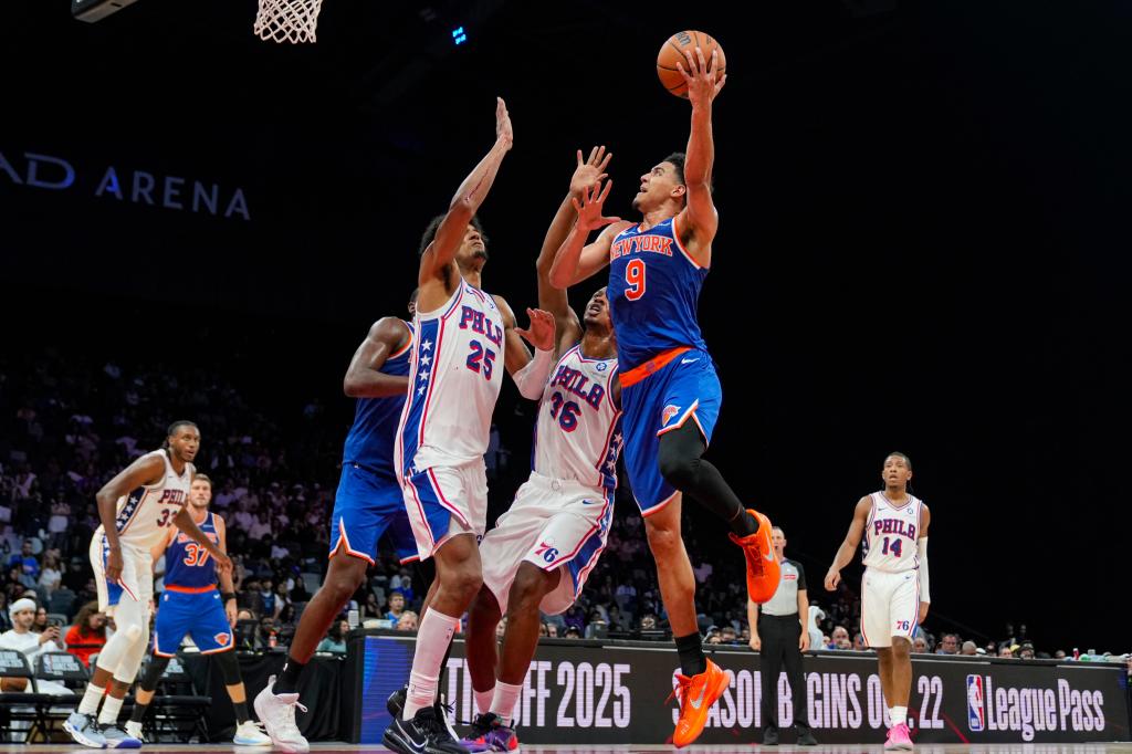 Los Knicks se llevan la primera exhibición de Abu Dabi