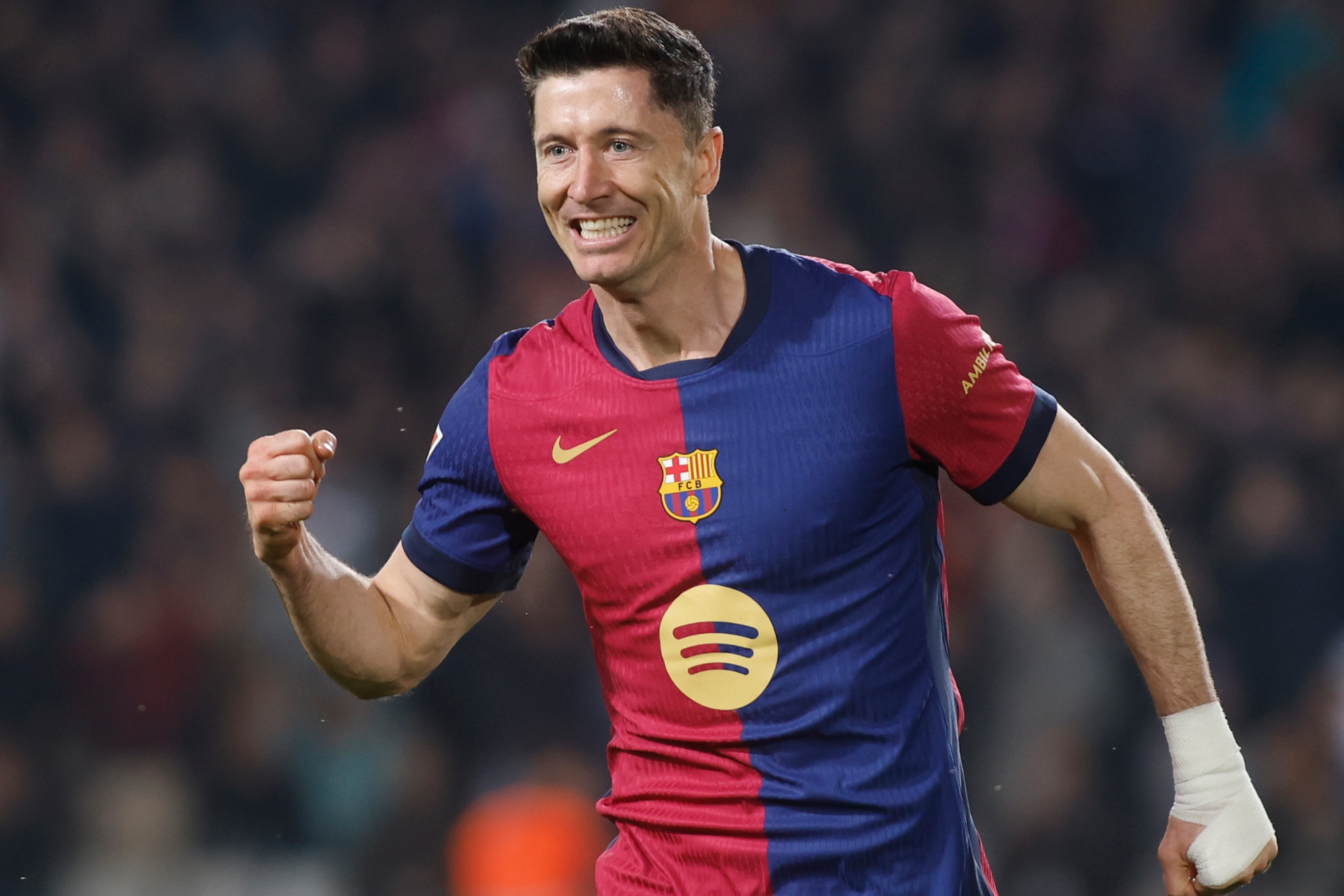 Lewandowski tiene su jardín en Sevilla