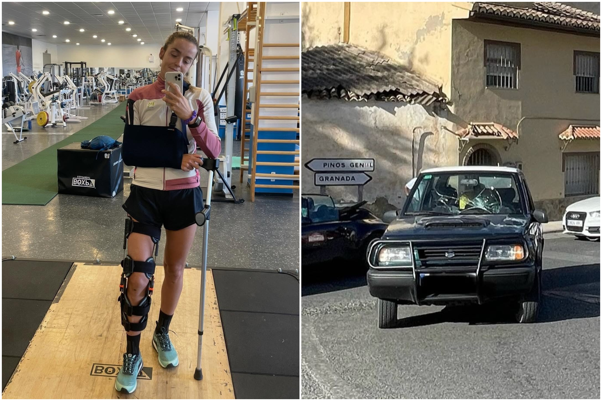 Ana Alonso, candidata a medalla en Milán-Cortina, es atropellada