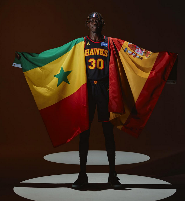 El español Eli N'Diaye se estrena con los Hawks: el sueño NBA del niño ...