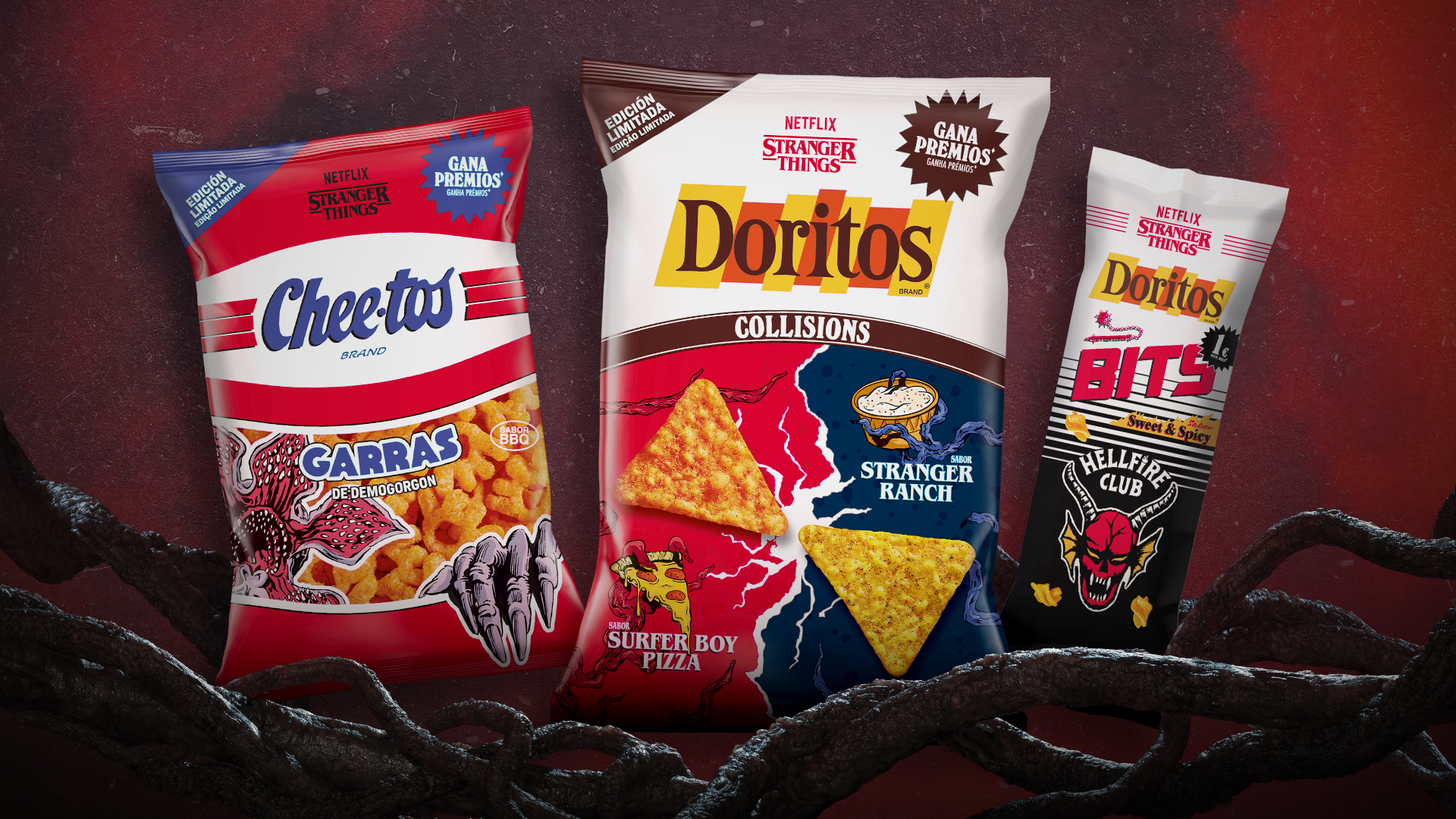 Doritos lanza unos nuevos snacks inspirados en 'Stranger Things'