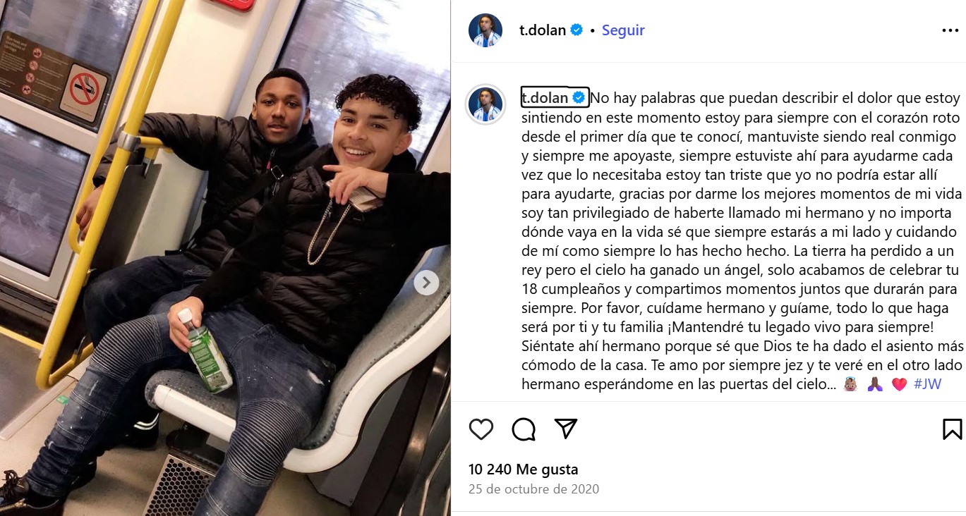Dolan: "Nunca superaré la pérdida de Jeremy"