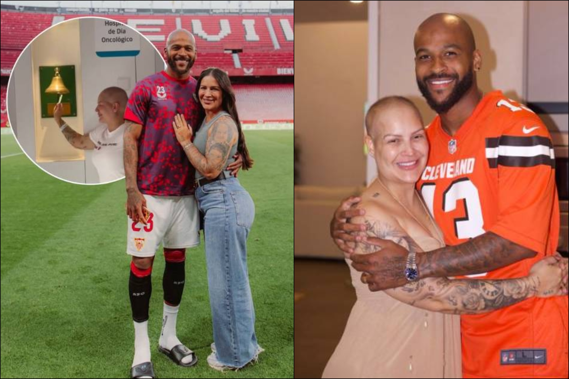 El partido más importante de Marcao: su mujer supera un cáncer
