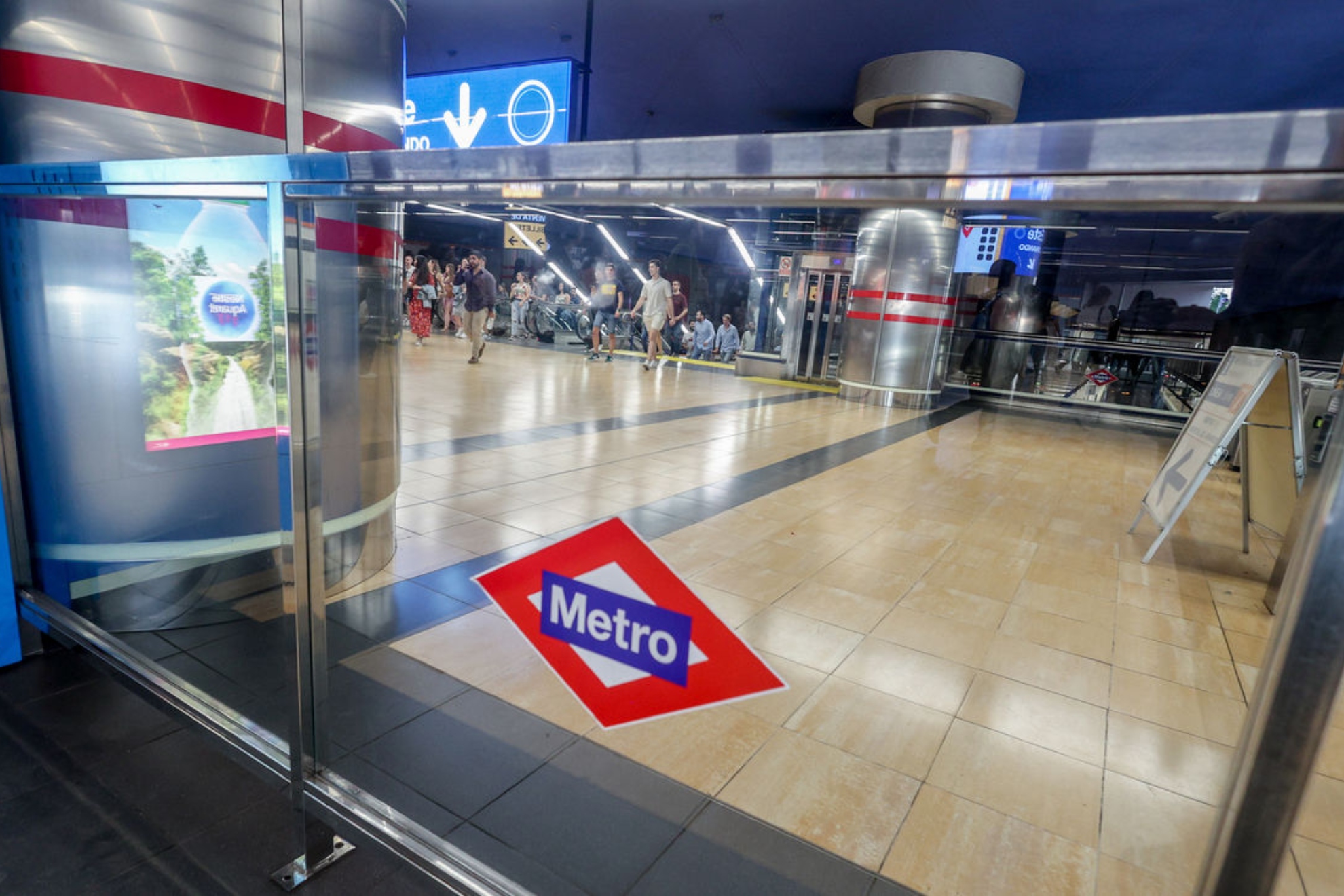 Metro de Madrid lanza un dispositivo de 120 personas para garantizar la ...
