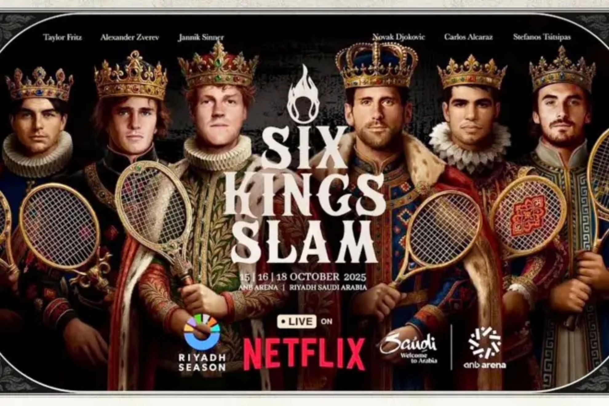 La razón por la que el Six Kings Slam no se juega en días seguidos