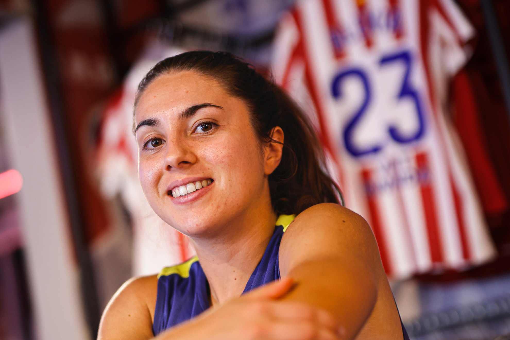Alexia Fernández: "El Atleti-Barça es un partido especial"