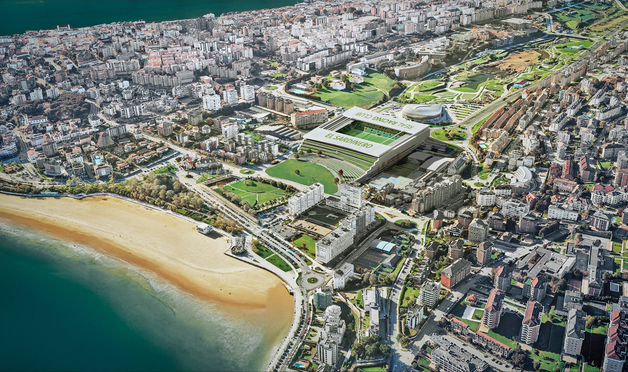 El Racing quiere que su nueva casa de El Sardinero sea así