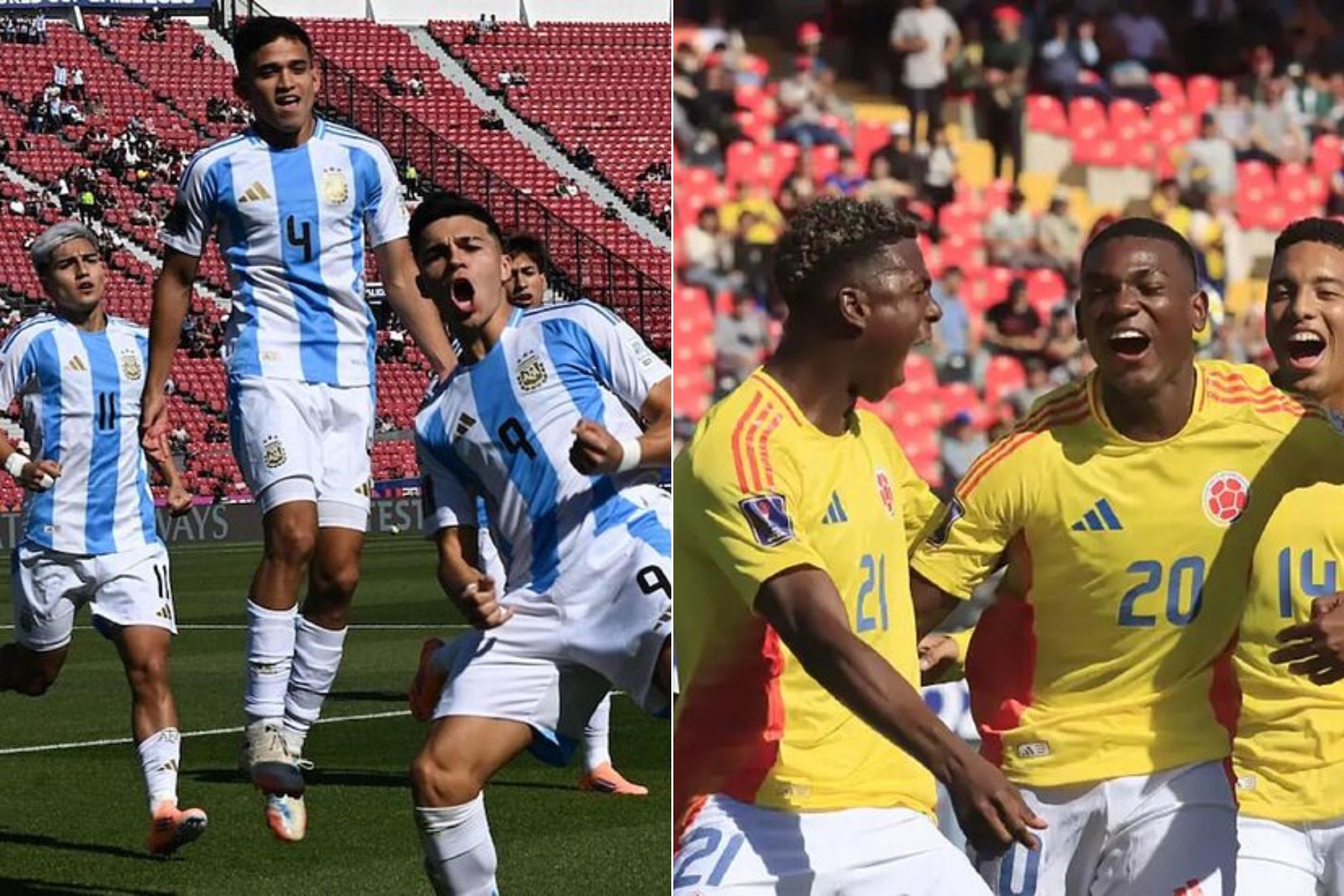 Argentina - Colombia: horario y dónde ver hoy la semifinal del Mundial ...