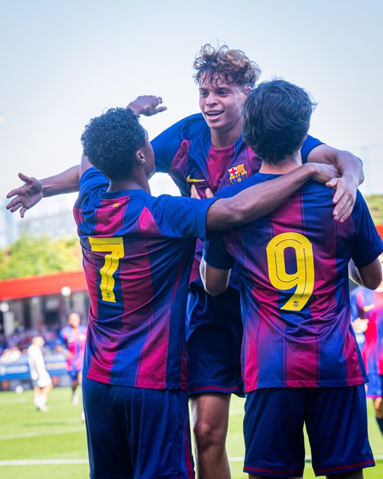 El Juvenil del Barcelona, imparable en la Youth League