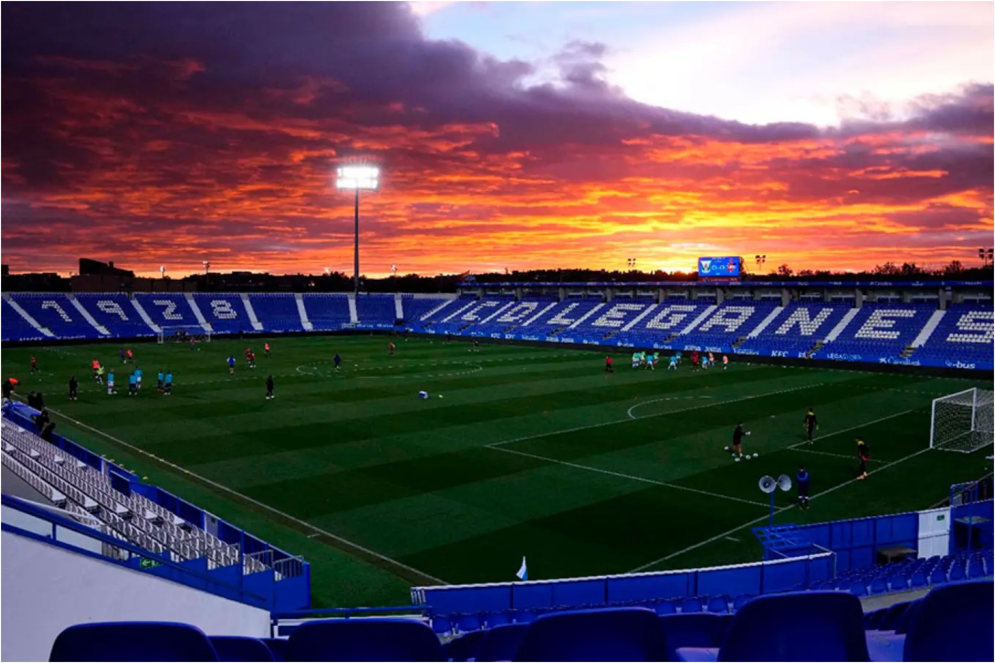 Nueva grada y videomarcadores para el Ontime Butarque