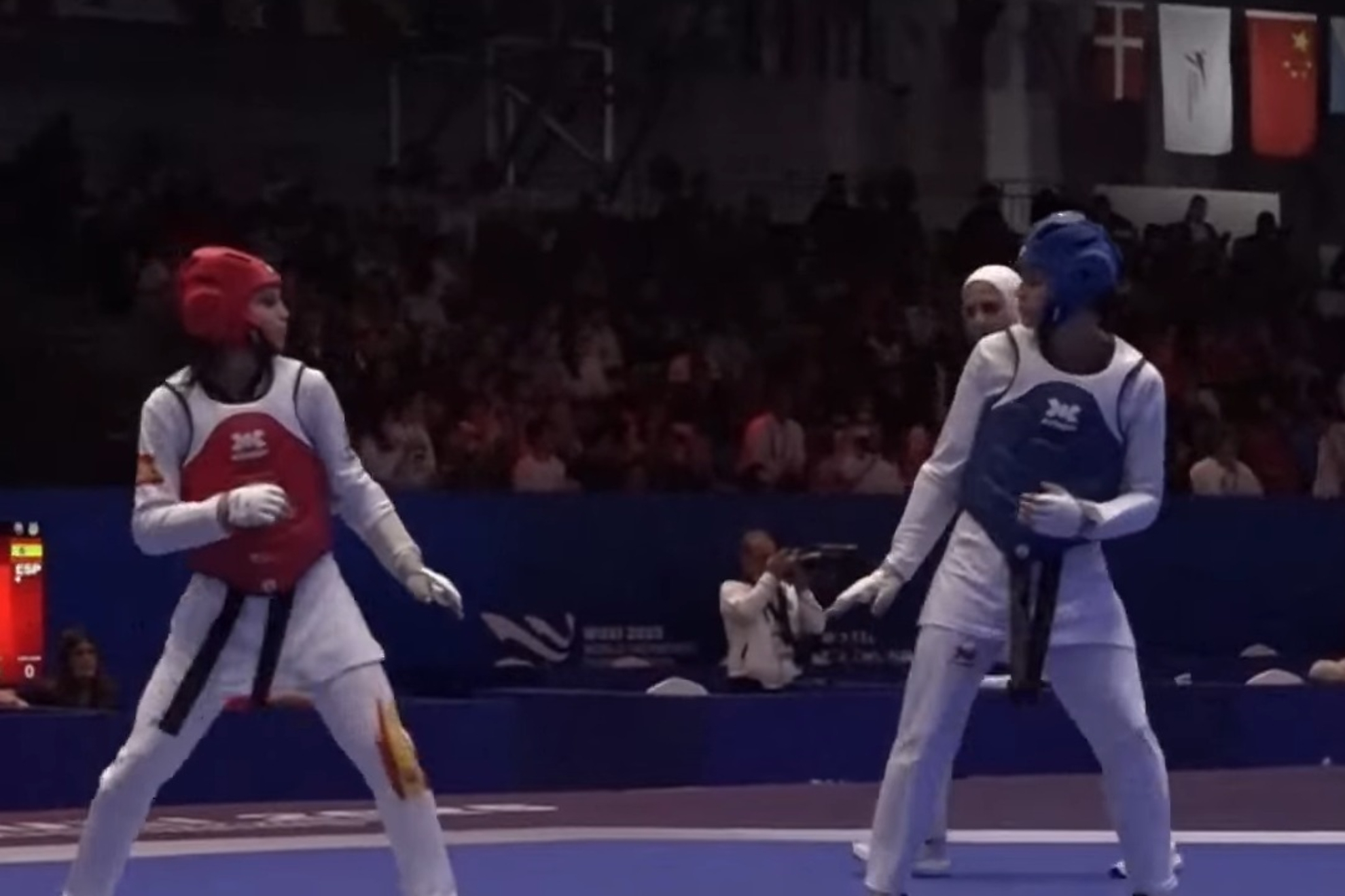 Laura Rodríguez e Iván García caen en octavos del Mundial