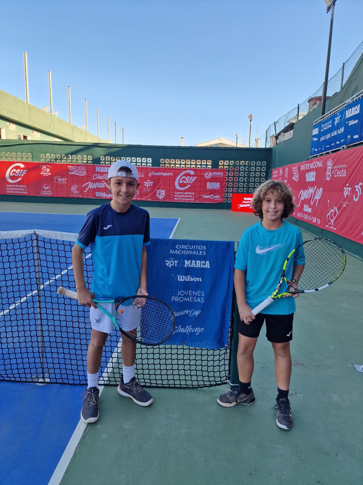 Los Masters del Circuito RPT-MARCA by Wilson arrancaron en Ceuta