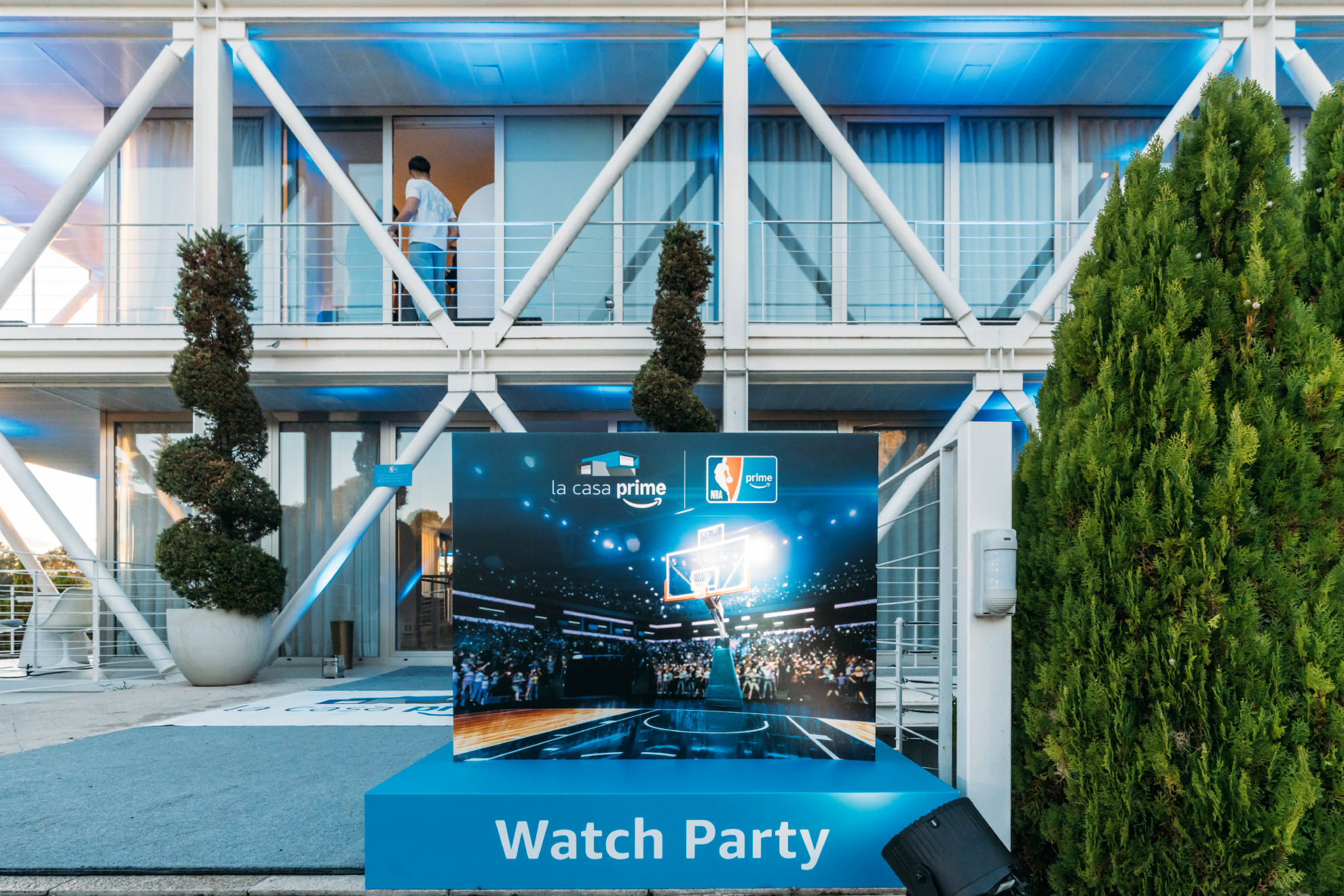 Amazon inaugura sus retransmisiones NBA con una fiesta en la 'Casa Prime'