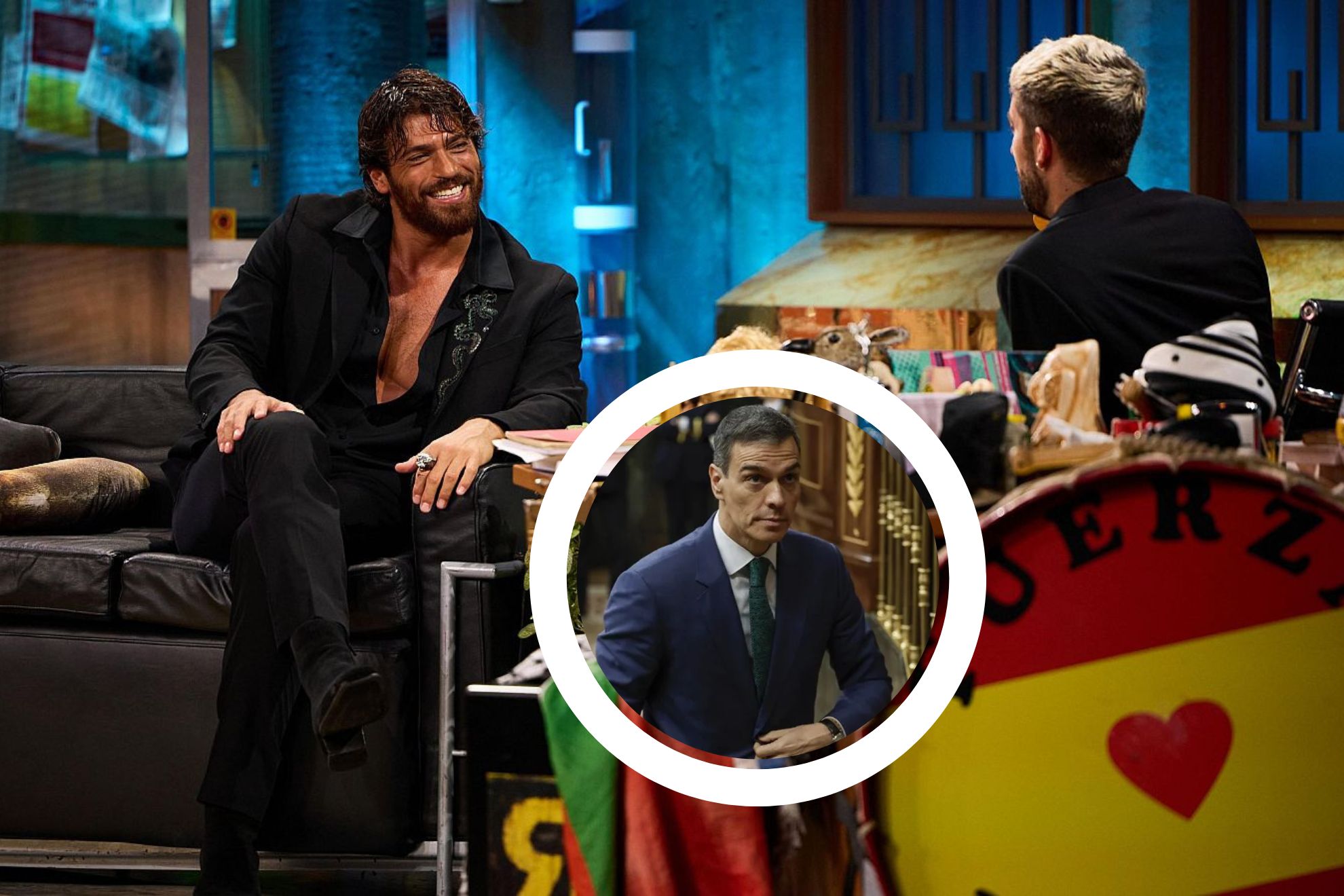 David Broncano alucina con el parecido entre Can Yaman sin barba y ...