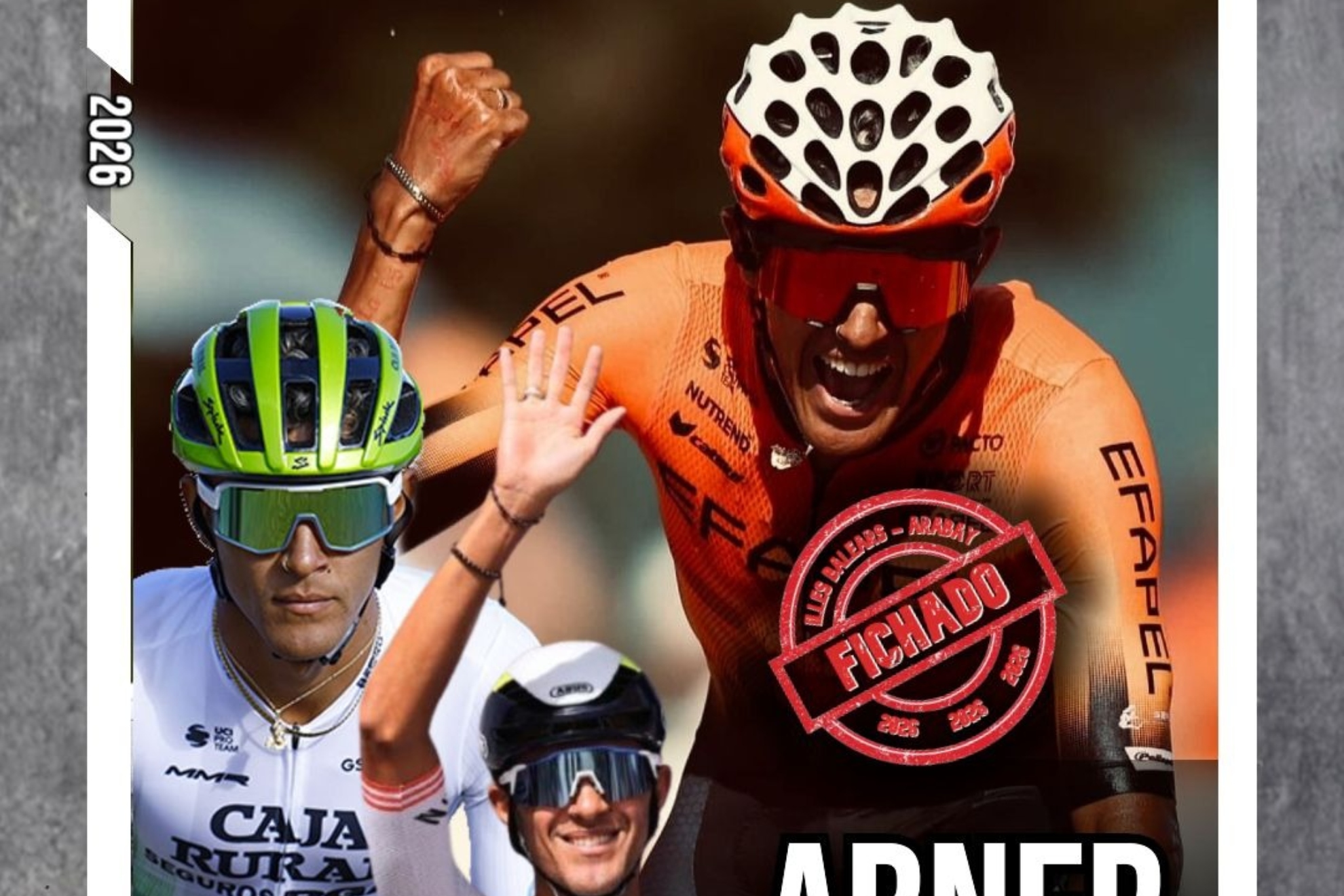 Abner González firma con el Illes Balears - Arabay Pro Cycling Team