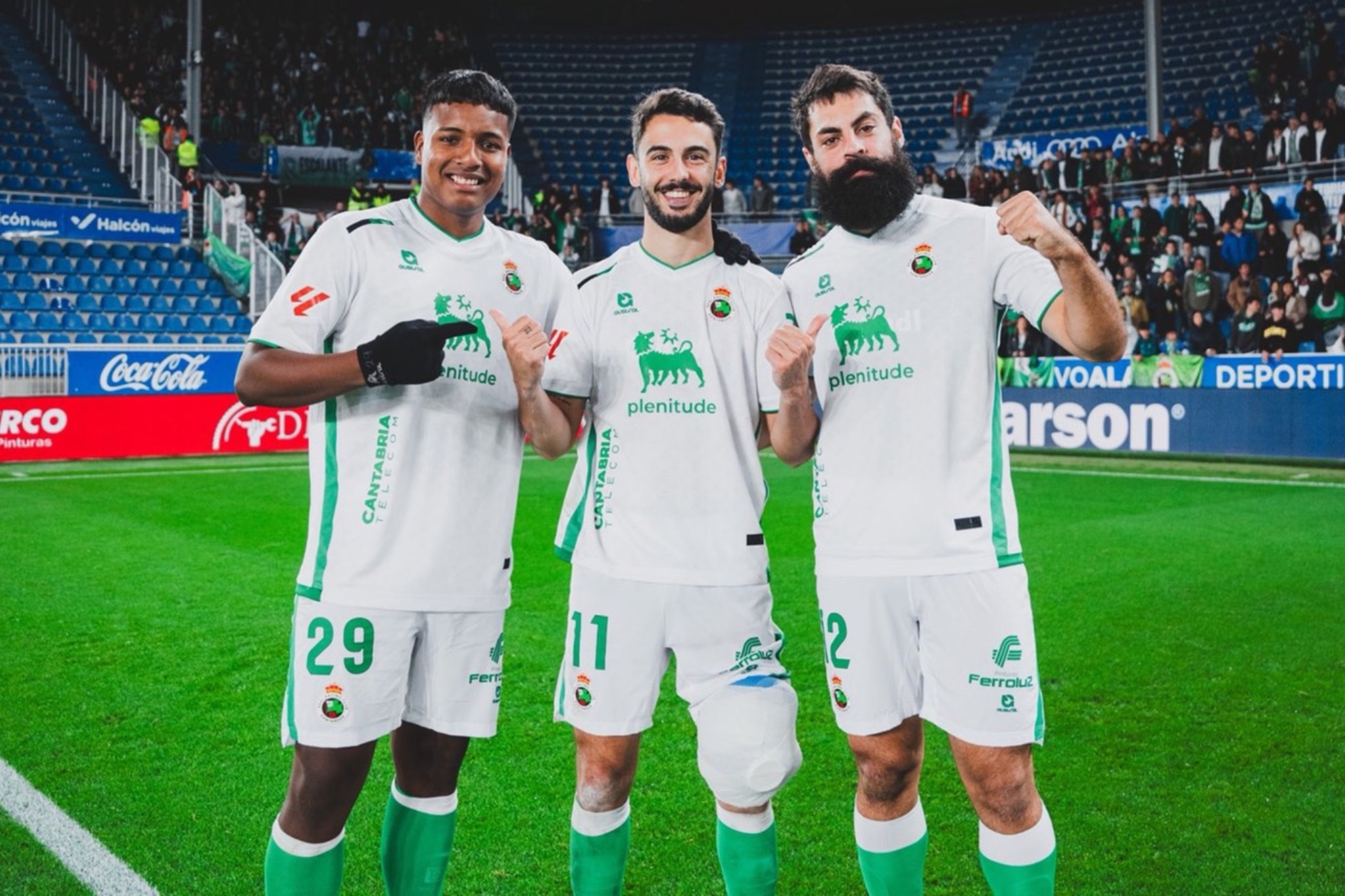 Los tres mosqueteros del Racing, cara a cara