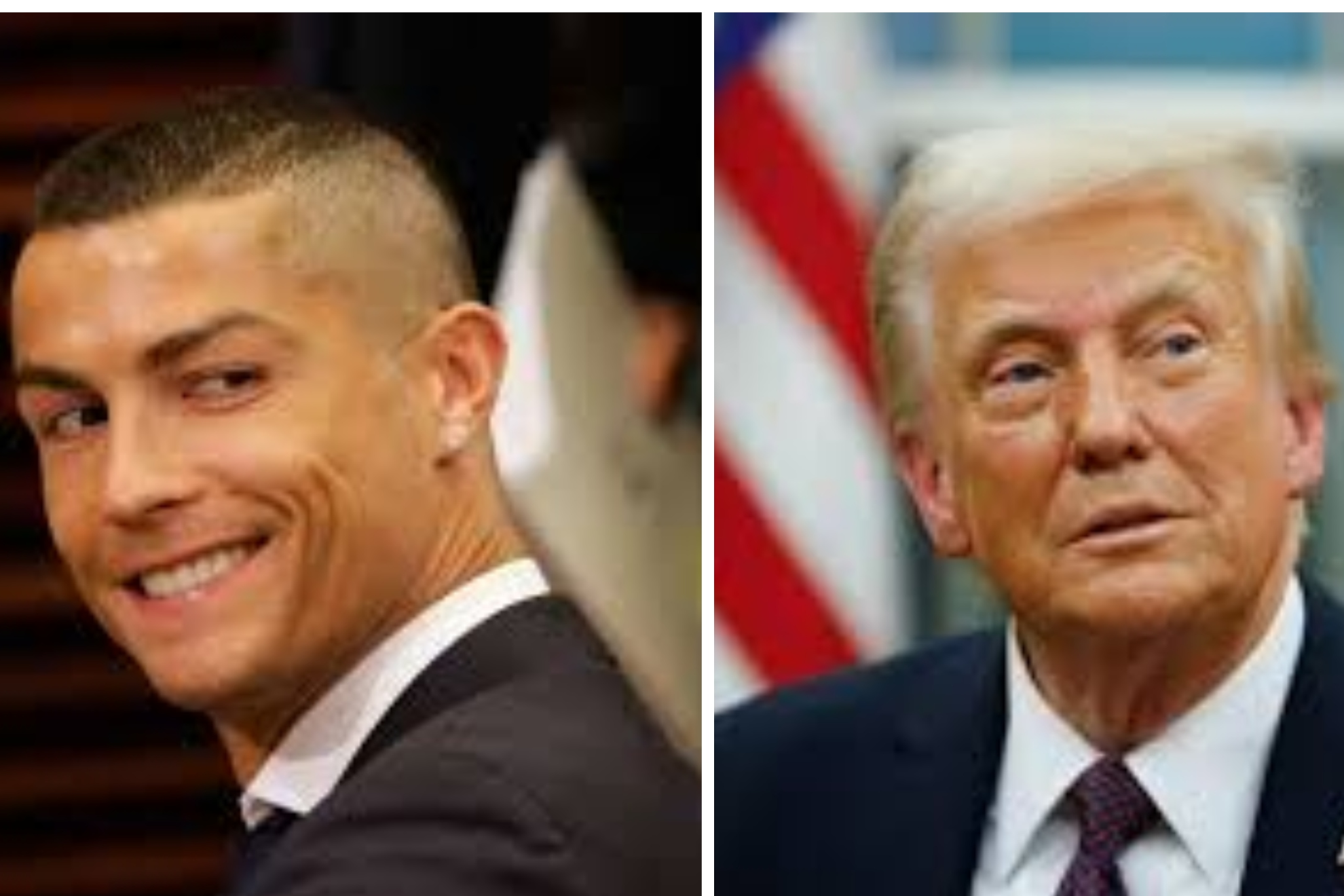 Cristiano Ronaldo, fiel al presidente Trump: "Es uno de los hombres que ...