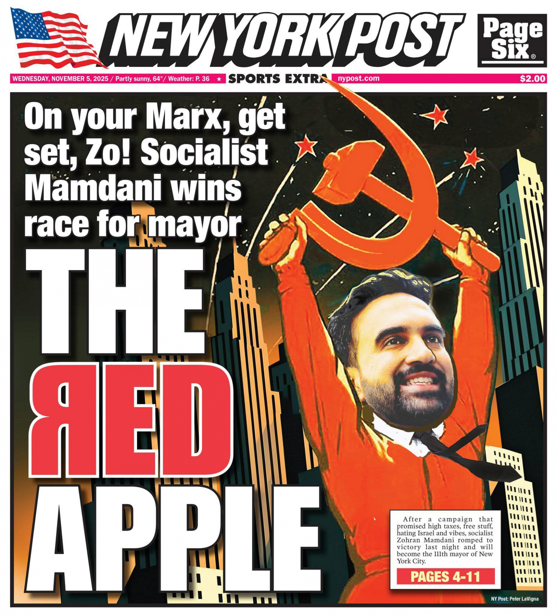 Zohran Mamdami, el alcalde 'rojo' de Nueva York que se inspira en los maratones